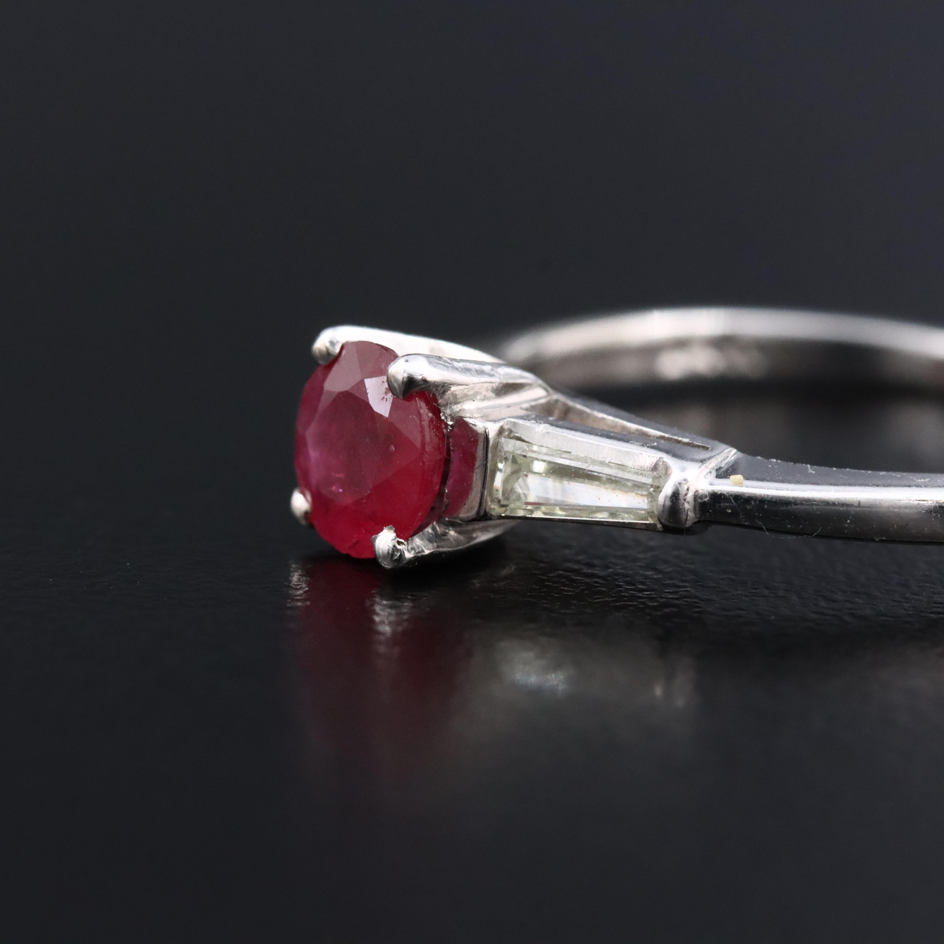 14K Ruby and Diamond Ring | EBTH