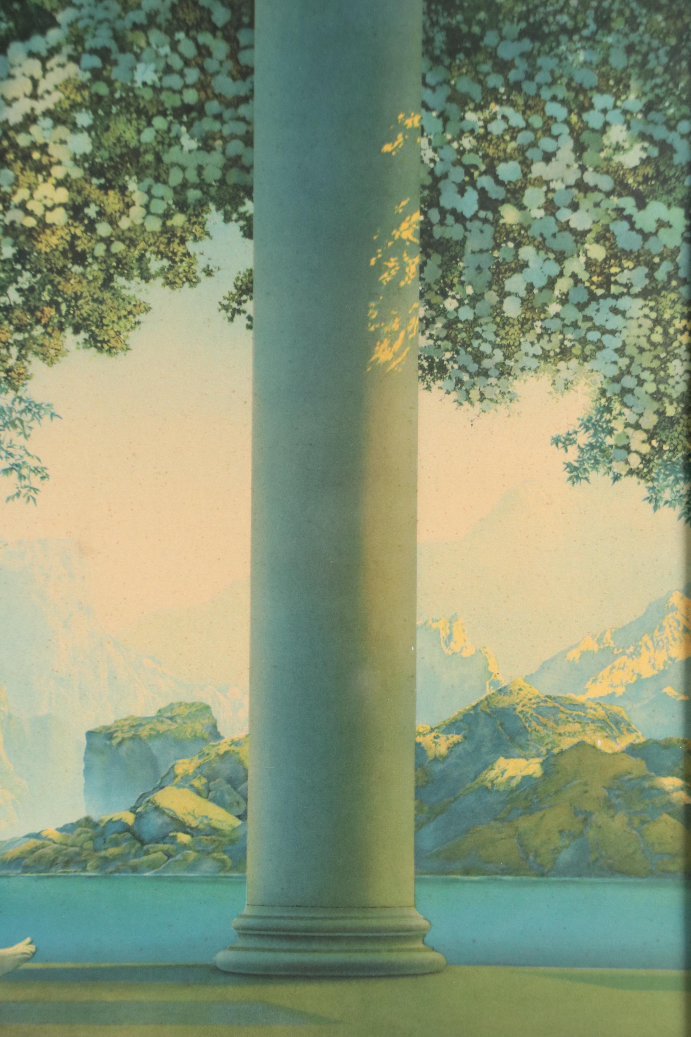 Maxfield Parrish Chromolithograph "Daybreak," Circa 1920 | EBTH