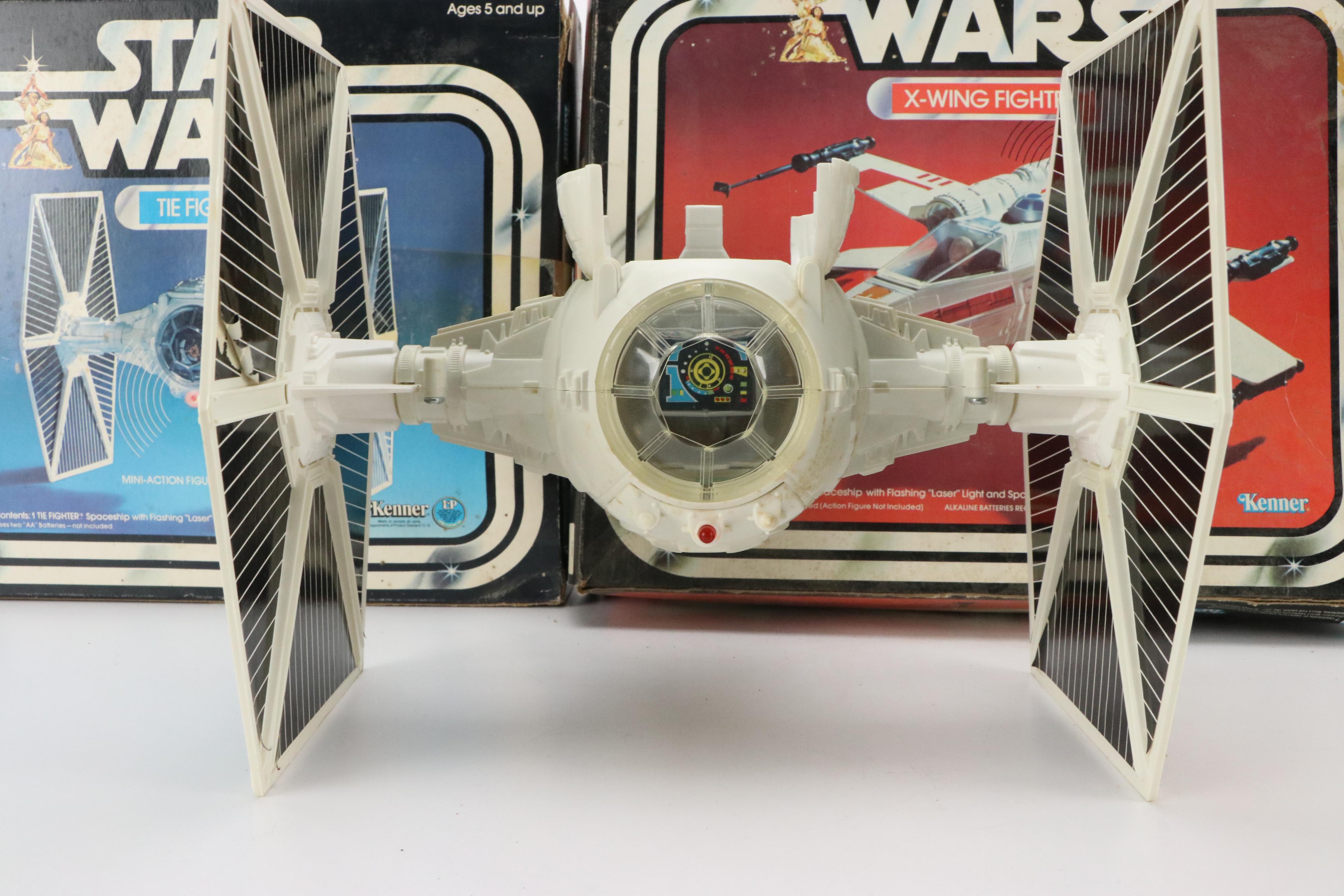 Kenner for Star Wars "TIE Fighter" and "X-Wing Fighter" Scale Model ...