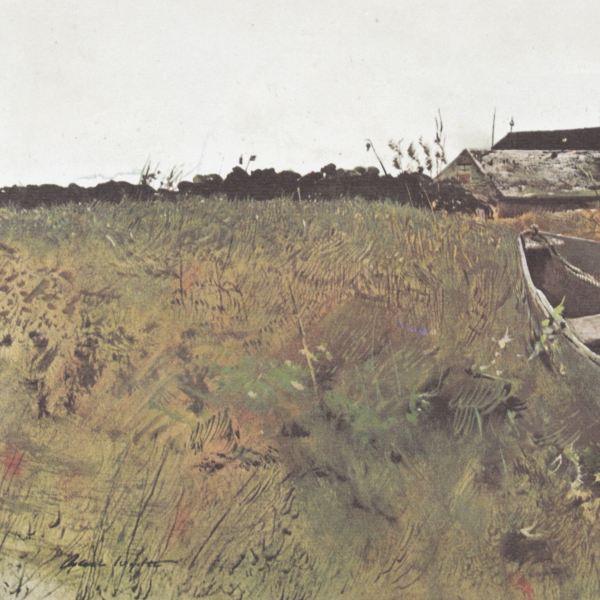 Offset Lithograph After Andrew Wyeth "Teel's Island", 1954 | EBTH