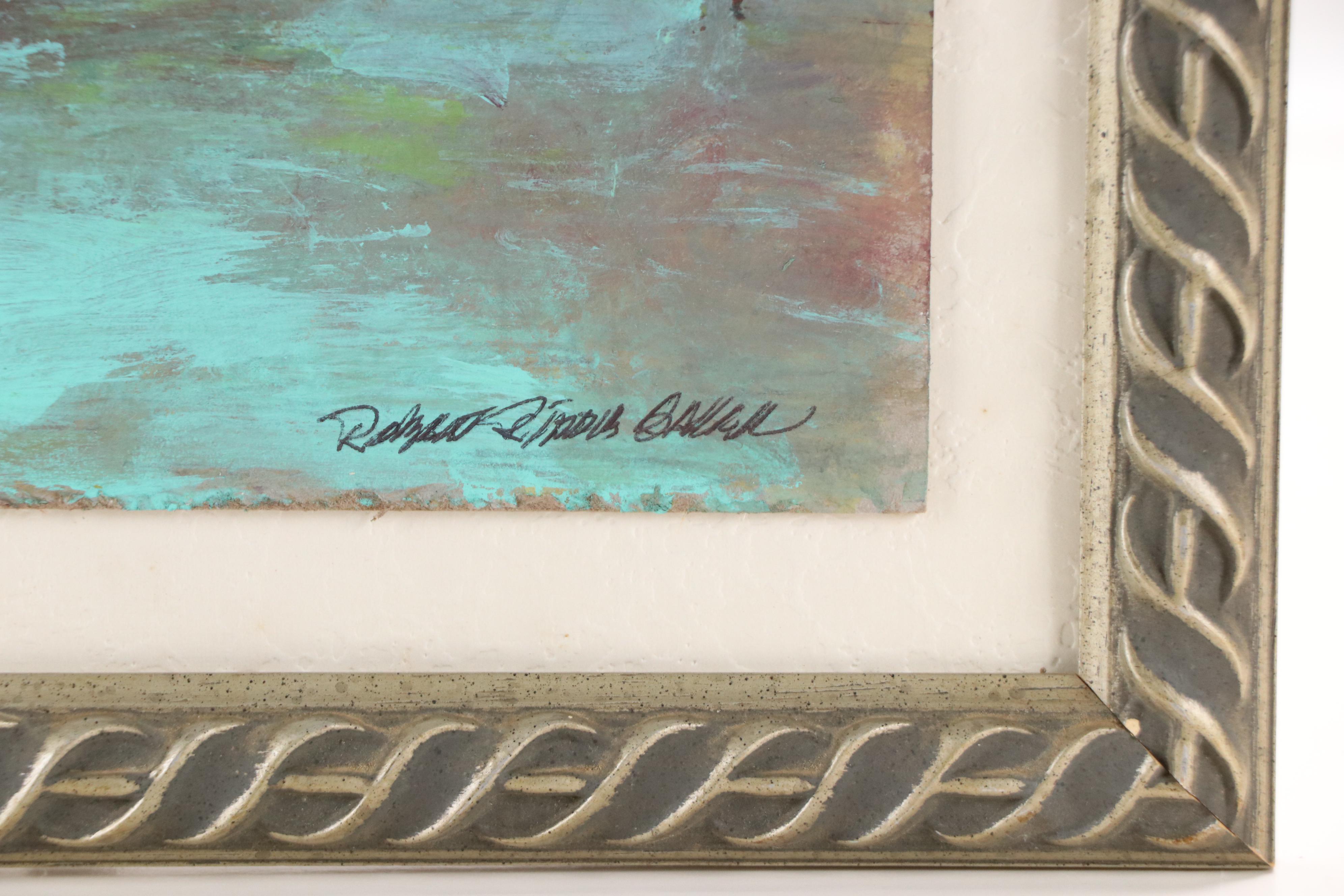 Robert Riddle Baker Acrylic Painting "Along The Bank," 2022 | EBTH