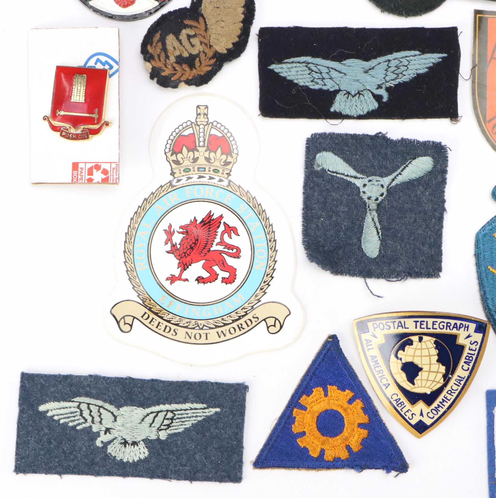 Royal Forces, U.S. Military and Other Patches, Medals and More | EBTH
