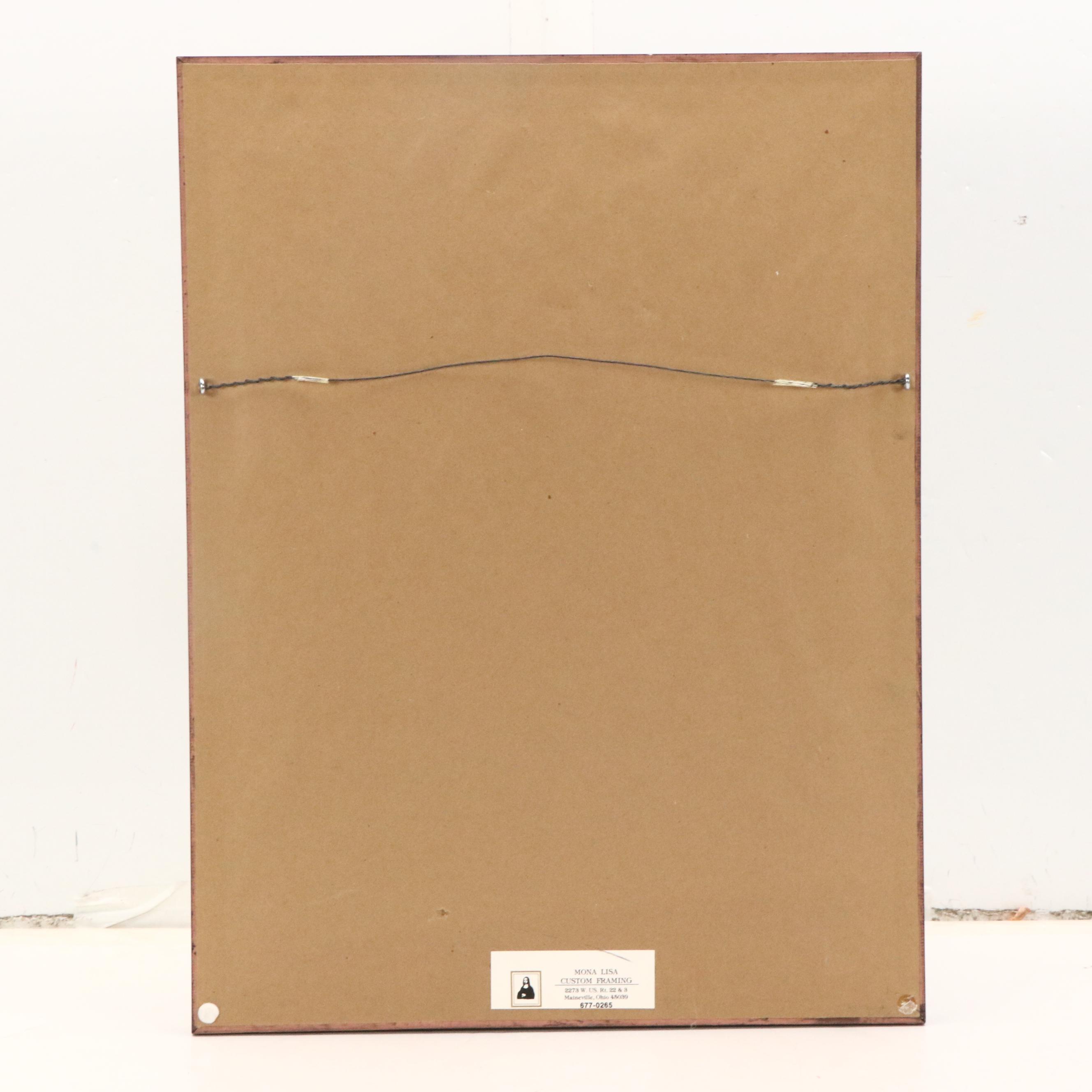 Mayan Style Figural Watercolor Paintings After Palenque Temple Rubbings ...