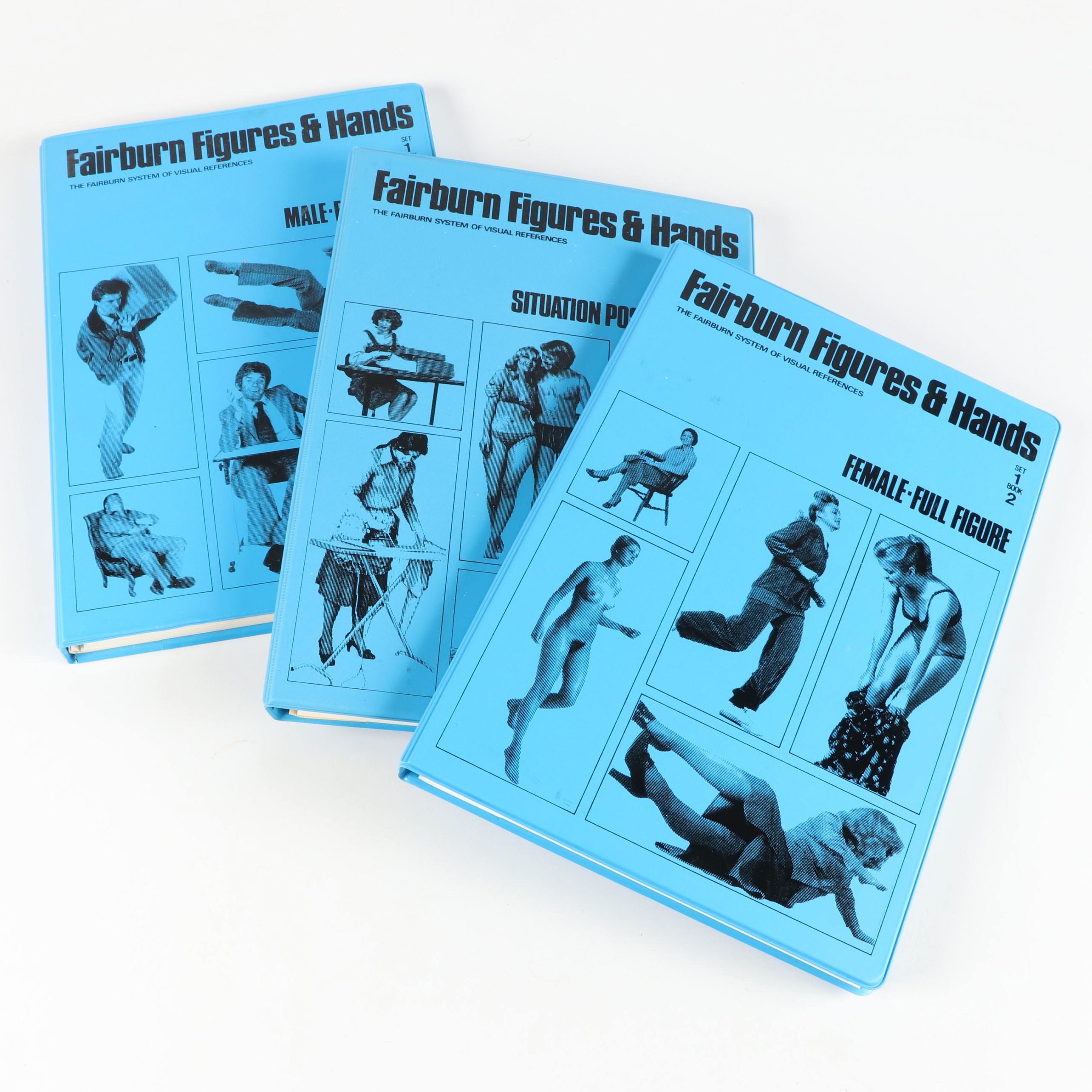 Fairburn "Figures & Hands" Visual Reference Books for Artists | EBTH