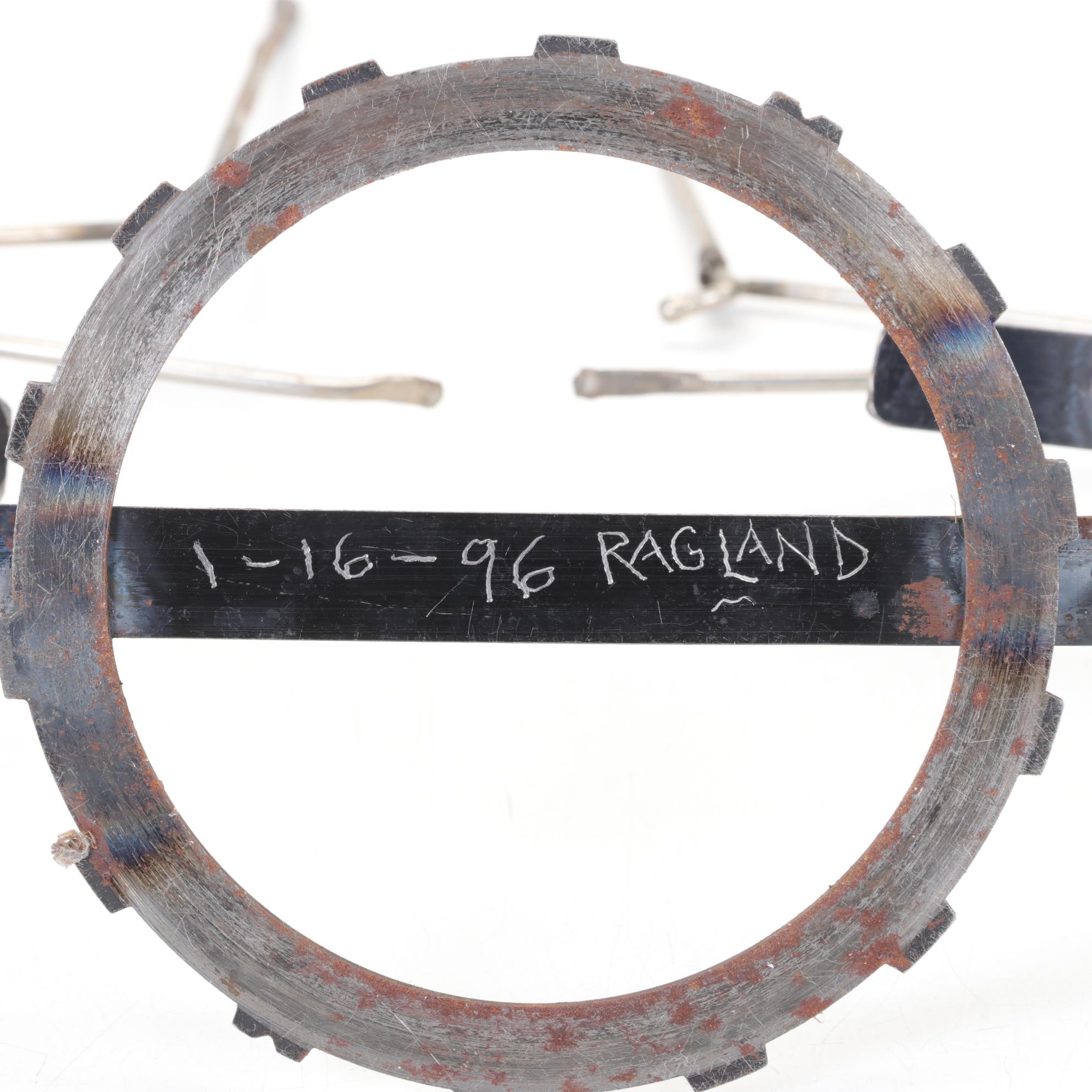 Bob Ragland Kinetic Welded Metal Sculpture Of Fencing Figures, 1996 | EBTH