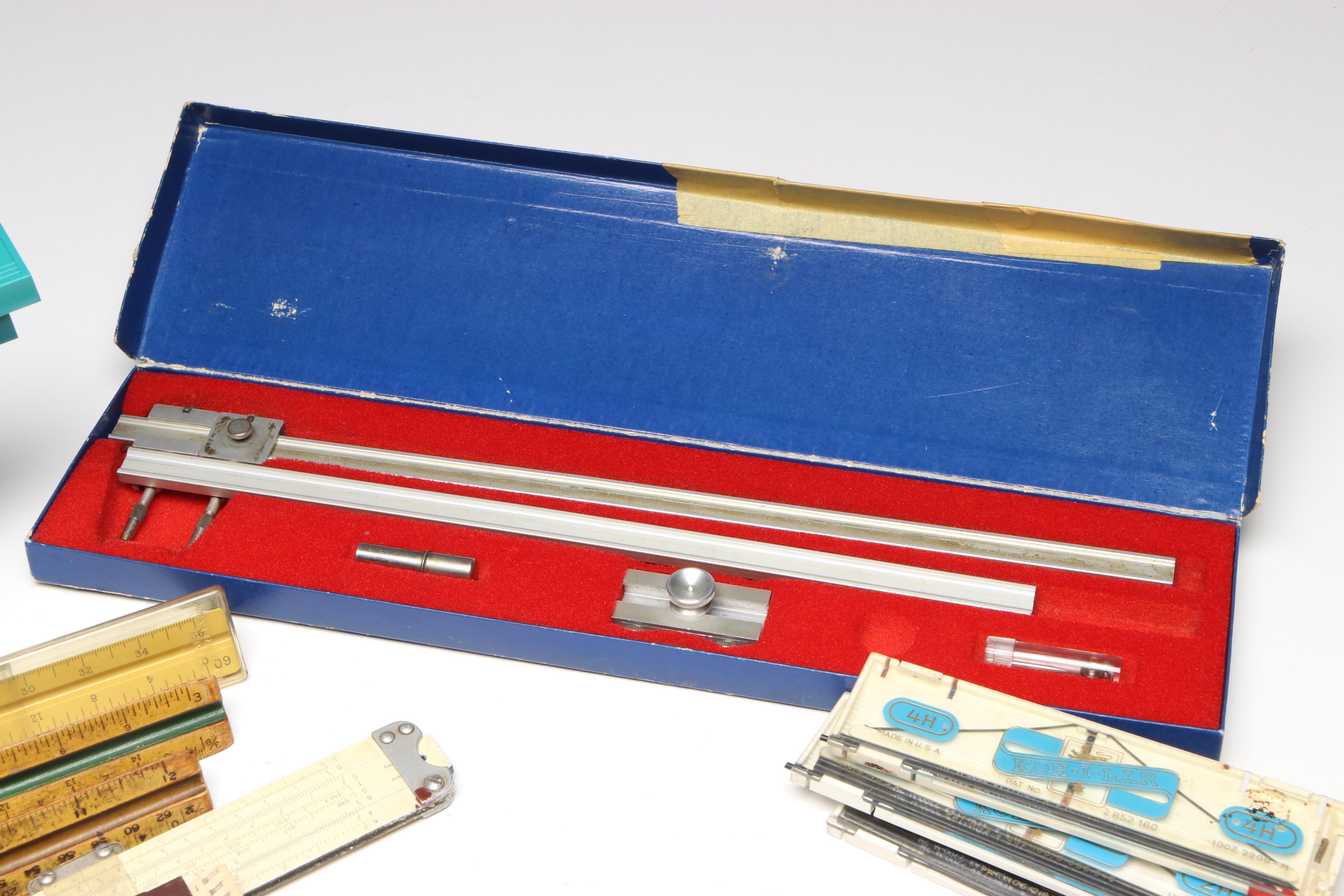 Dietzgen Commander, Weber and Other Vintage Drafting Tools and ...