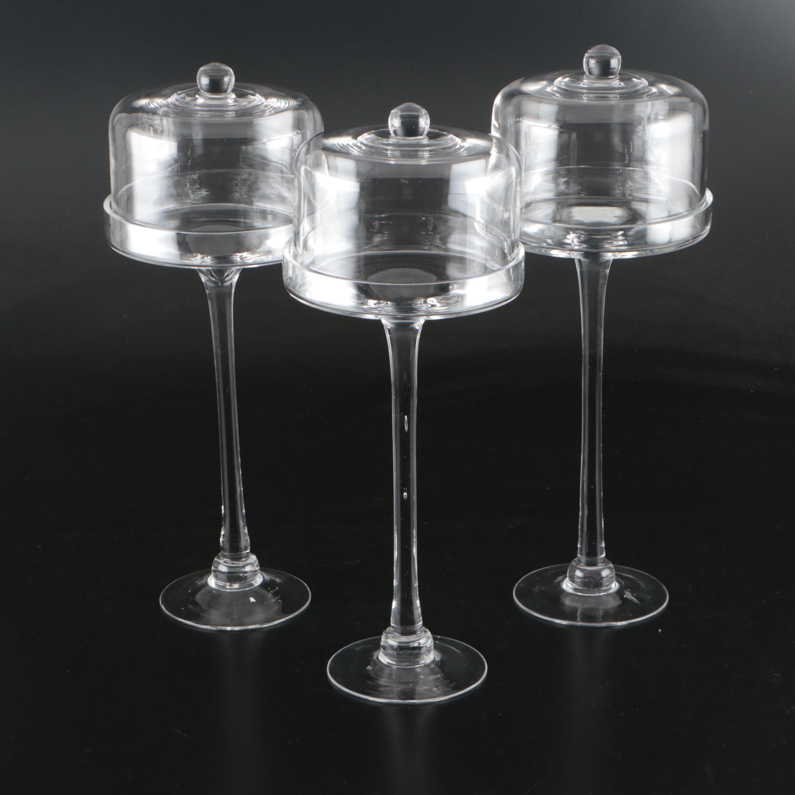 Blown Glass Pastry and Cake Stands | EBTH