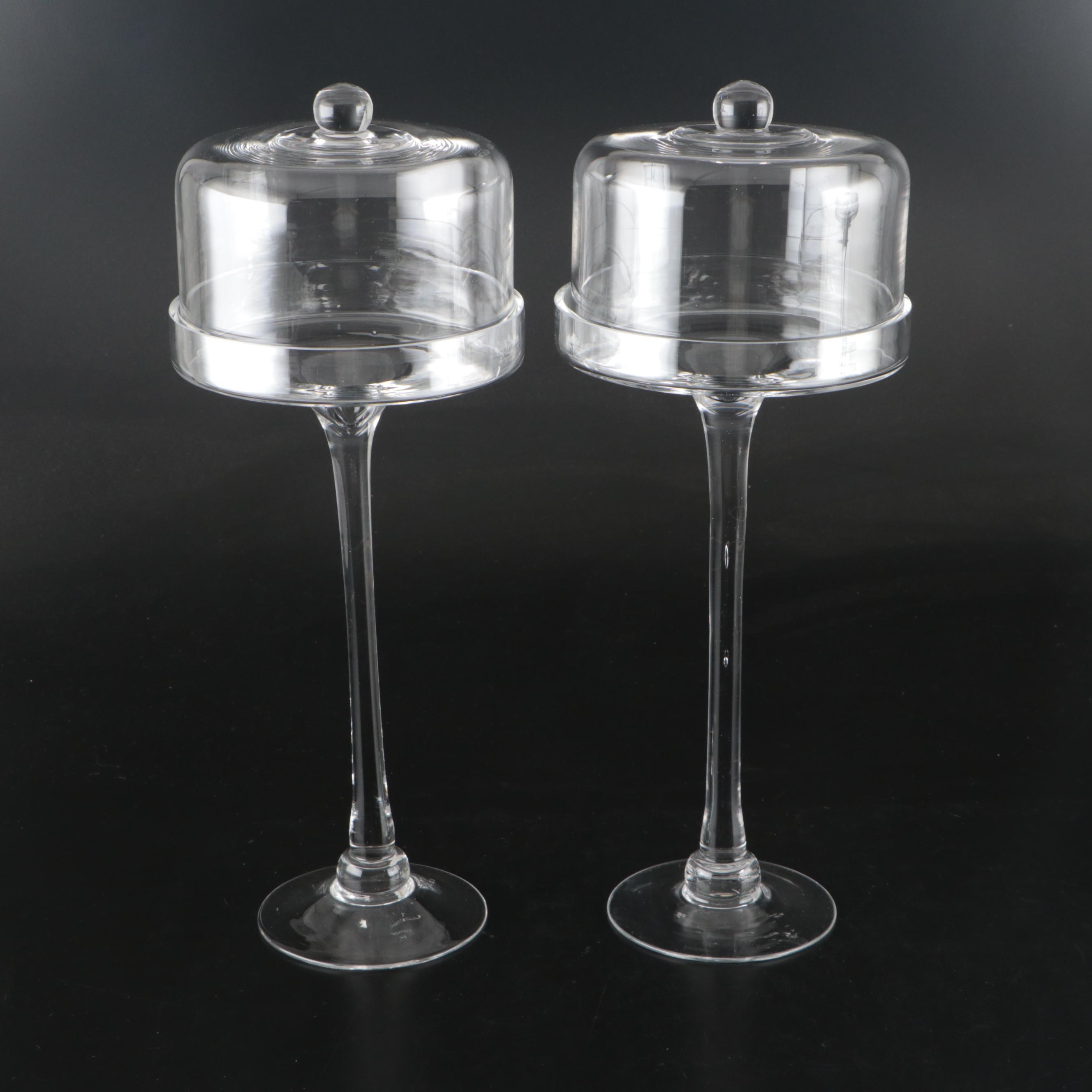 Blown Glass Pastry and Cake Stands | EBTH