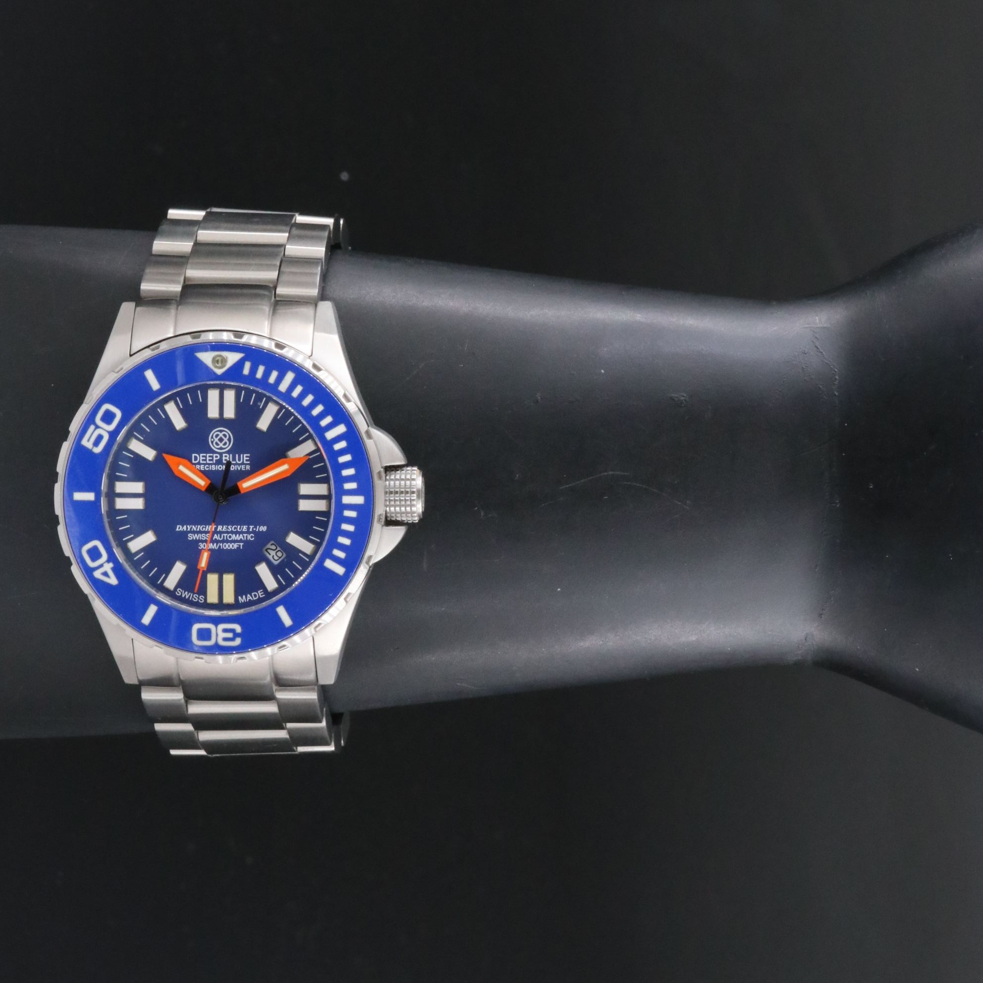 Deep Blue Precision Diver Daynight Rescue T - 100 Watch | EBTH