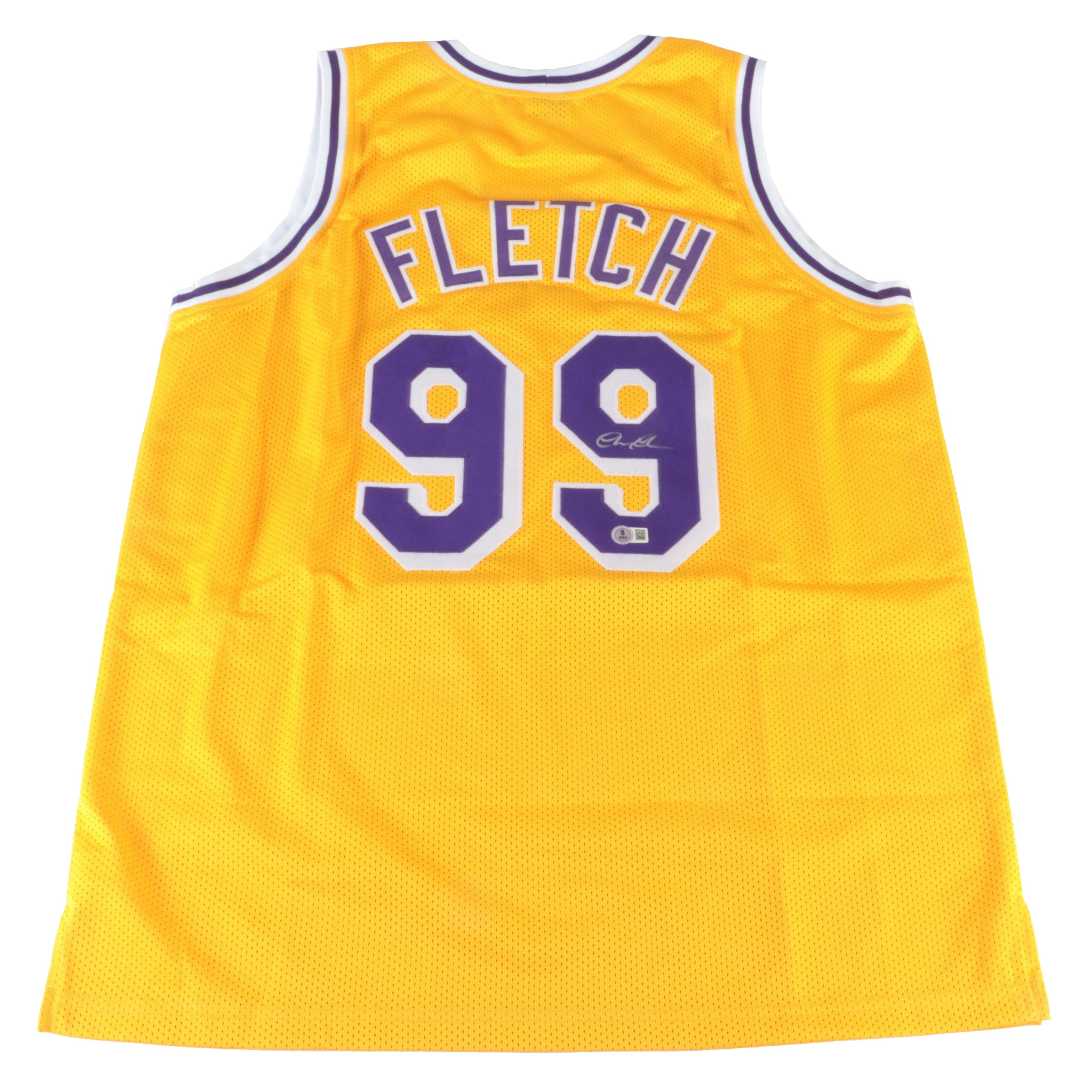 Chevy Chase Signed "Fletch" Los Angeles Lakers Basketball Jersey ...