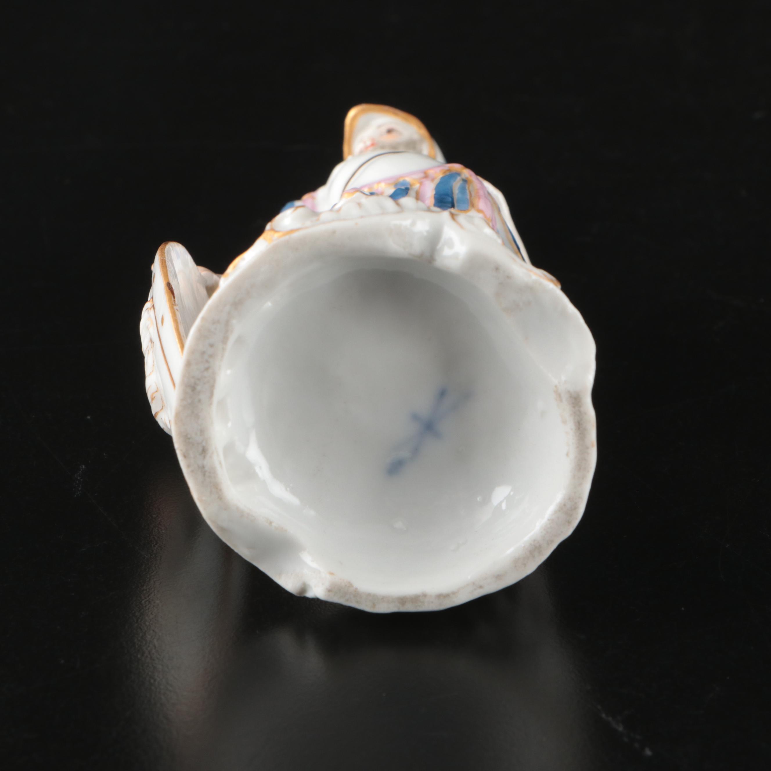 Samson Porcelain Dresden Style Mars Figurine, Late 19th/ Early 20th ...