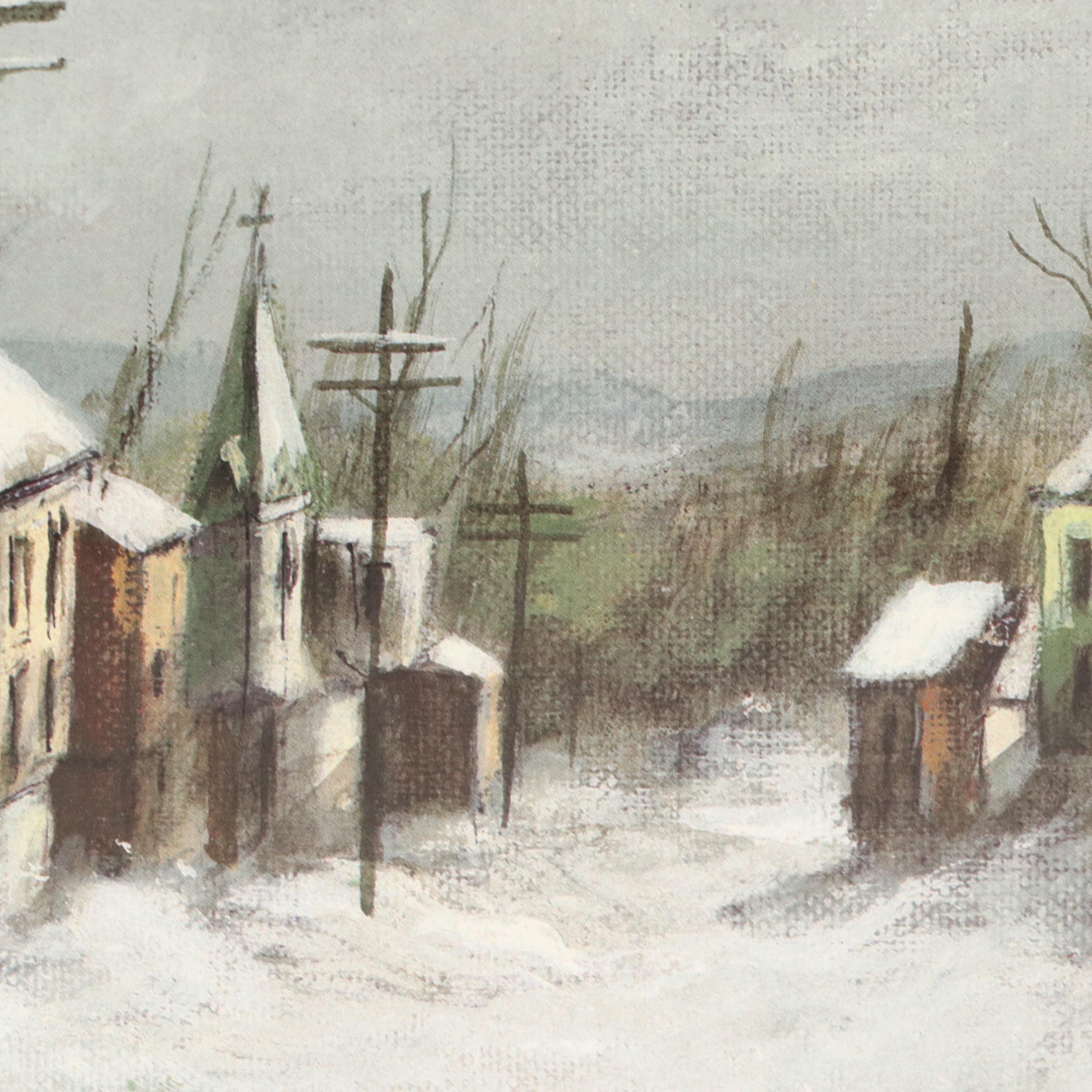 Robert Fabe Offset Lithograph "December Light" | EBTH