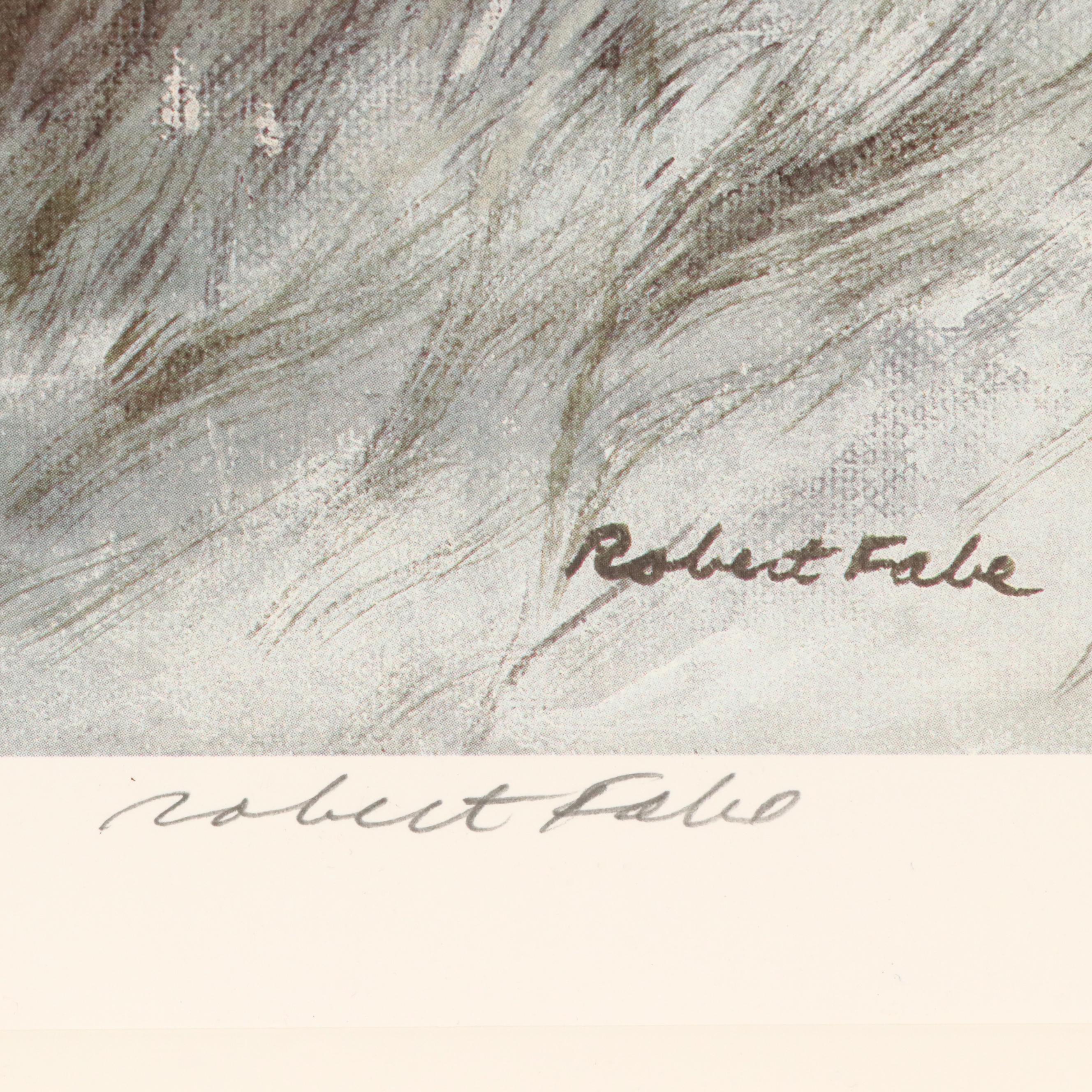 Robert Fabe Offset Lithograph "December Light" | EBTH