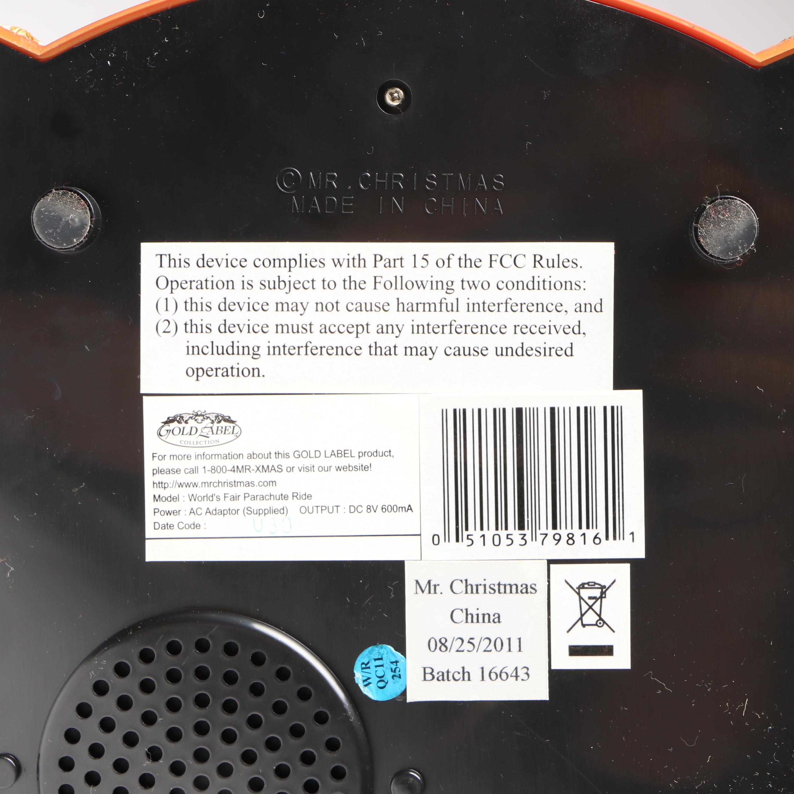 Hand-Craft "World's Fair Parachute Ride" LED Scale Model Carnival | EBTH