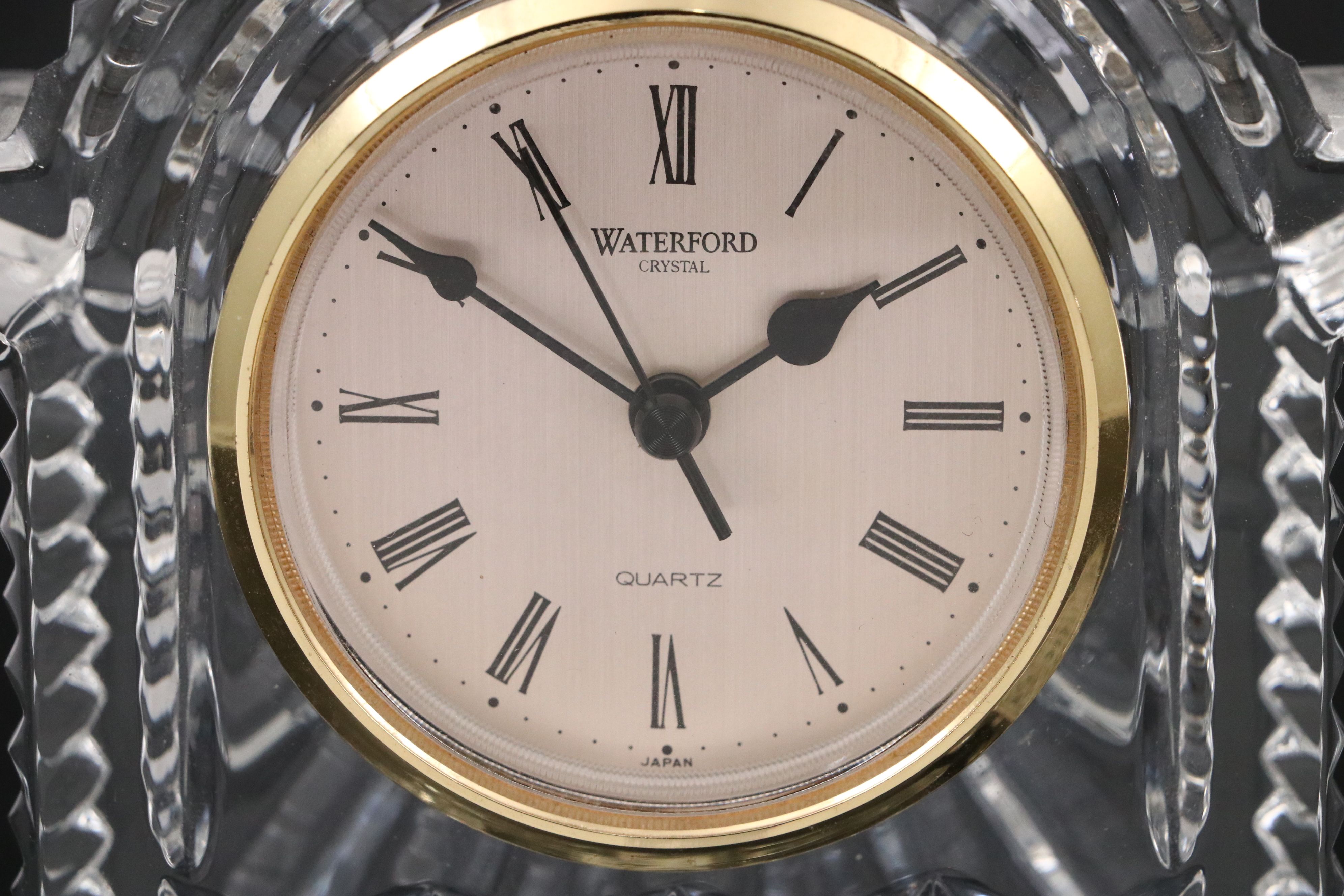 Waterford Crystal Desk Clocks, Crystal Pen Holder, and More Office ...