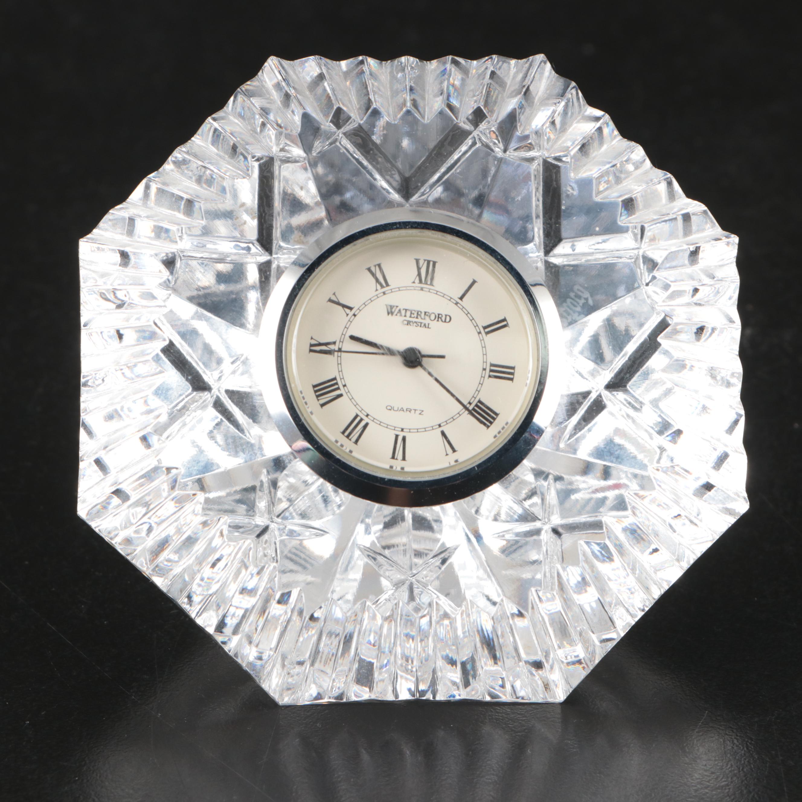 Waterford Crystal Desk Clocks | EBTH