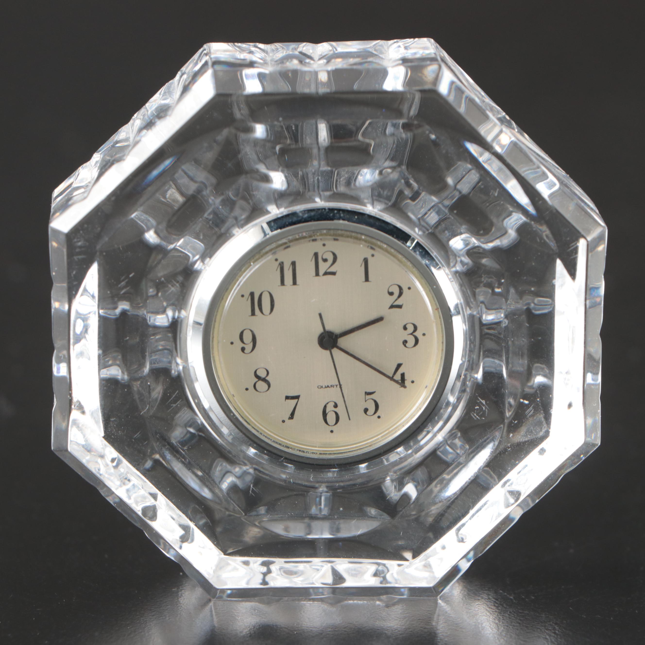 Waterford Crystal Desk Clocks | EBTH