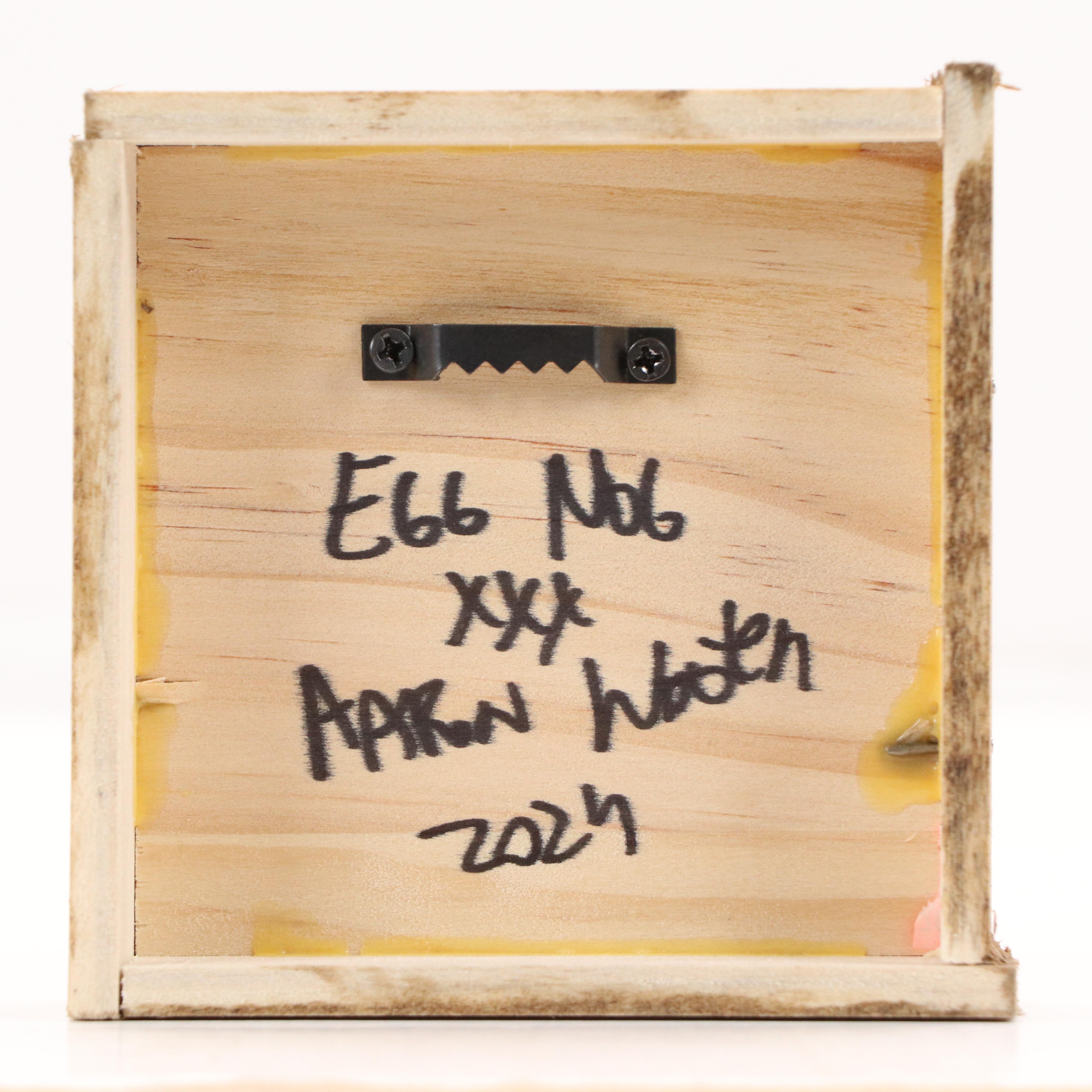 Aaron Wooten Stylized Still Life Mixed Media Painting "Egg Nog XXX ...