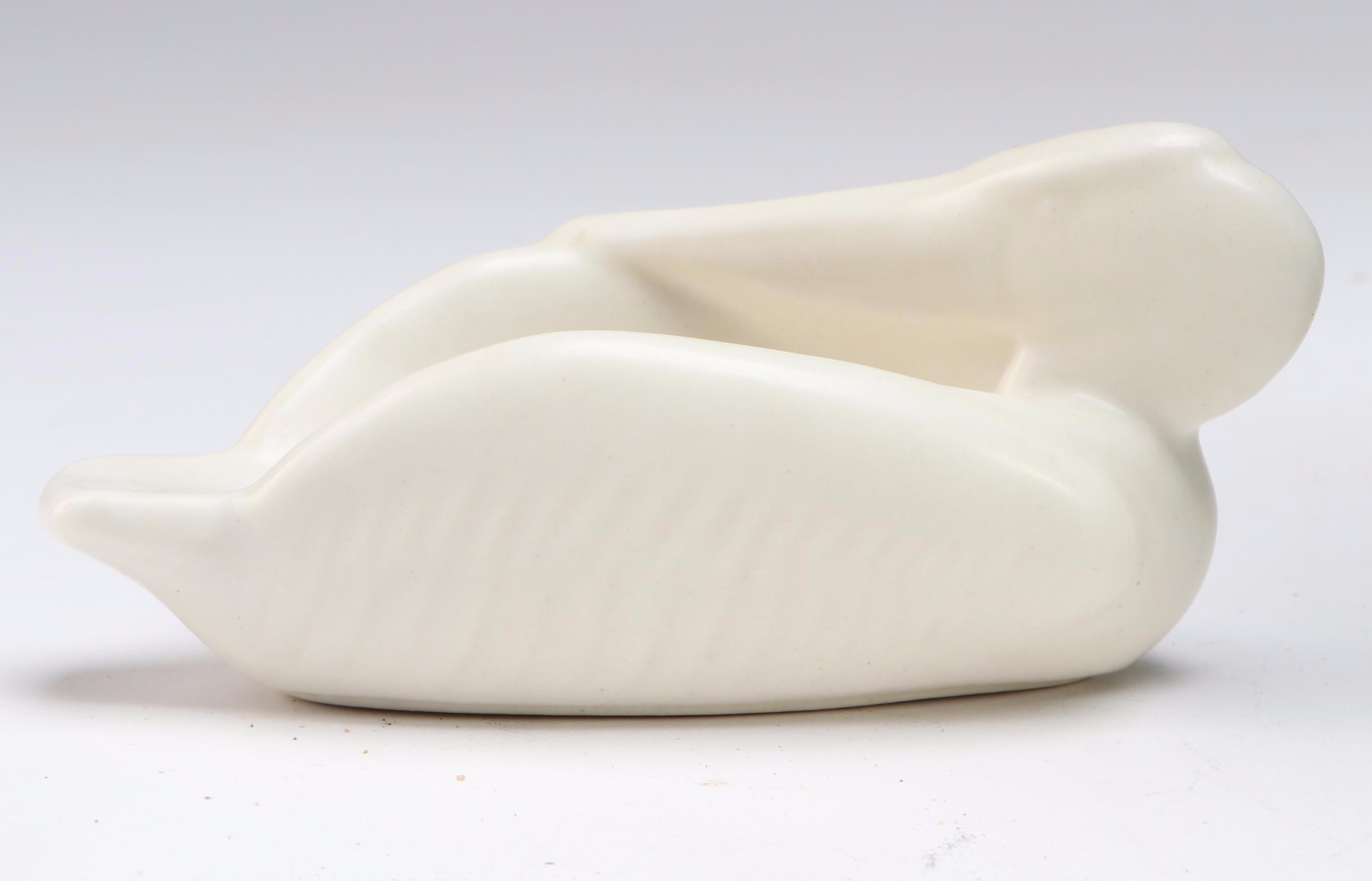 Rookwood Pottery Pelican Pin Dish with Royal Haeger Vase, Mid-20th ...