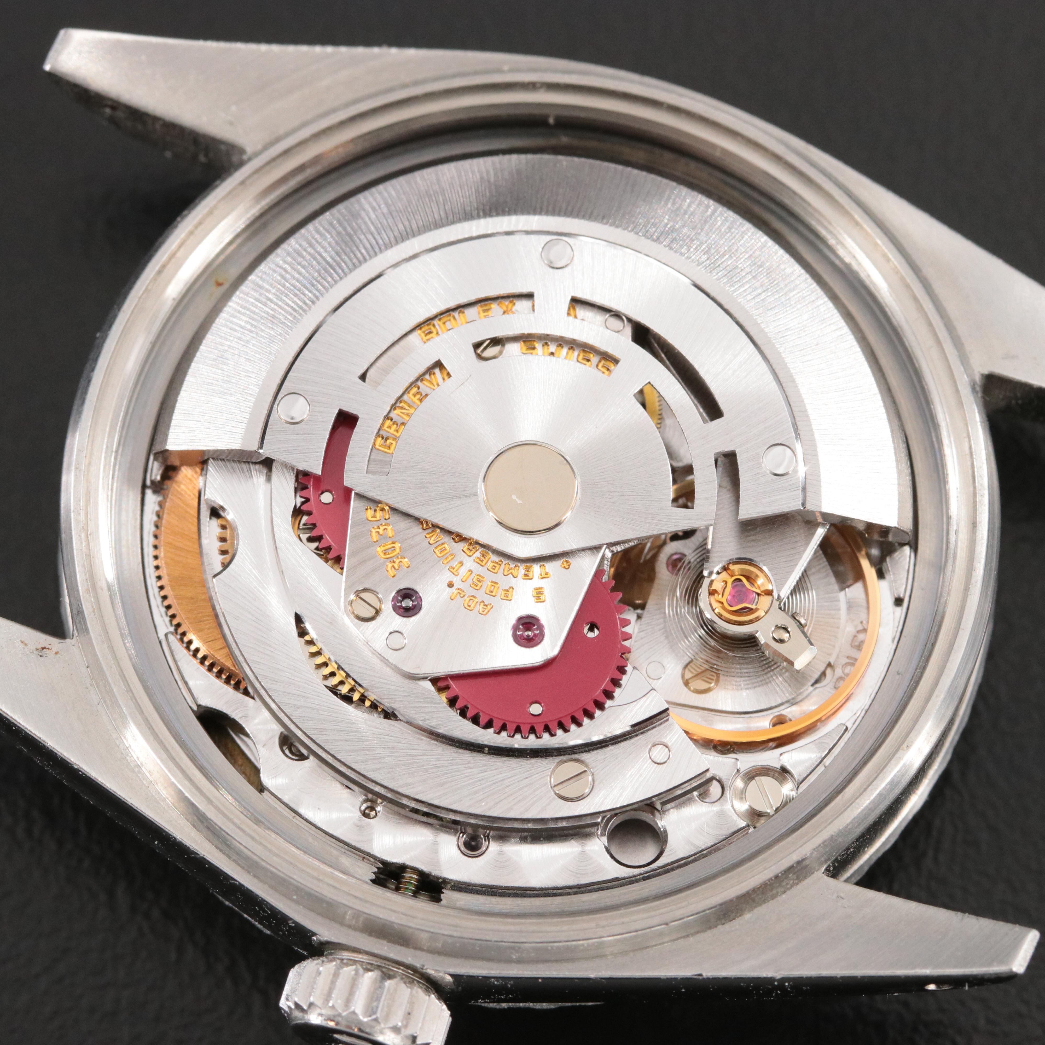 1983 Rolex Datejust Engine Turned Bezel Steel Watch | EBTH