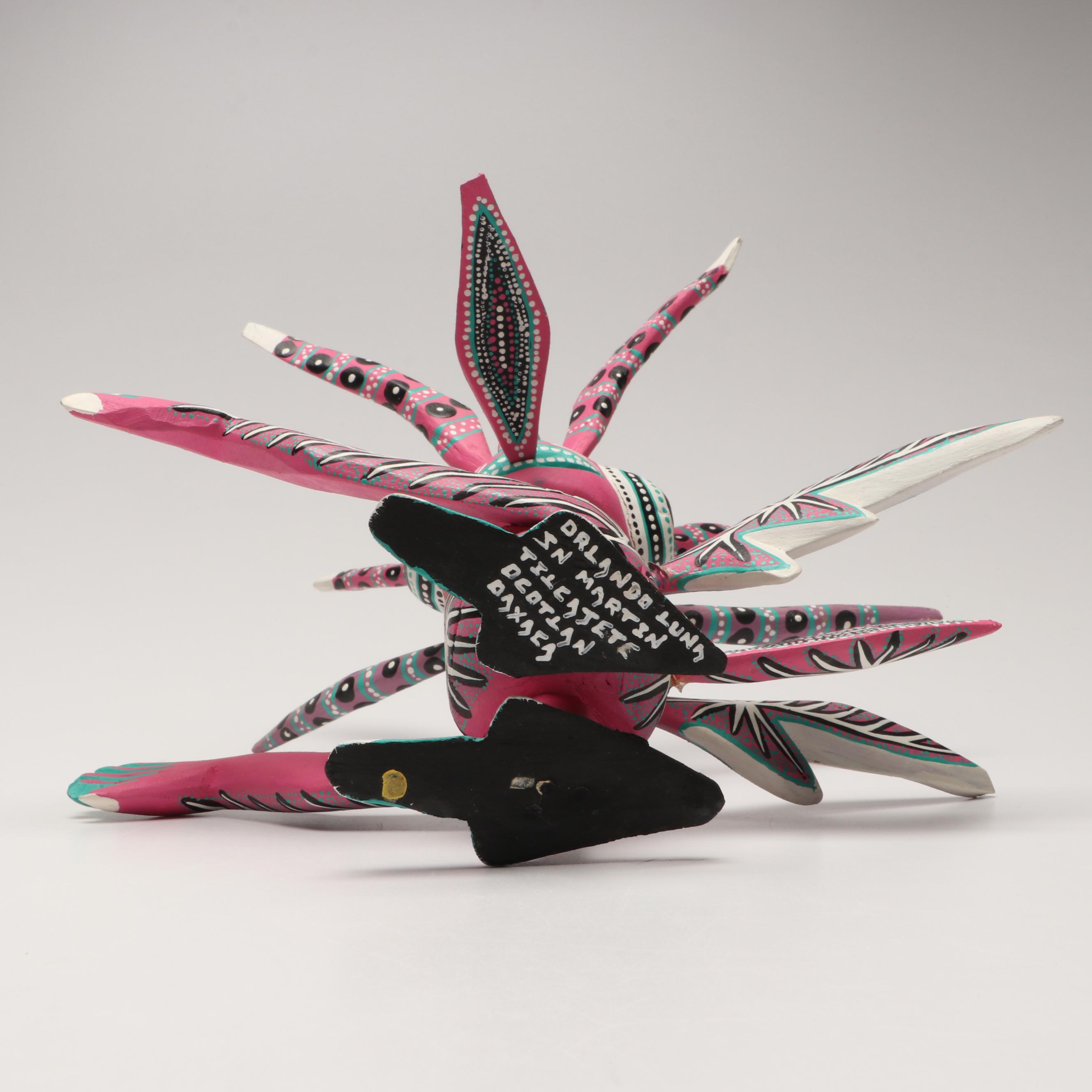 Mexican Oaxacan Folk Art Hand-Painted Wood Alebrijes | EBTH