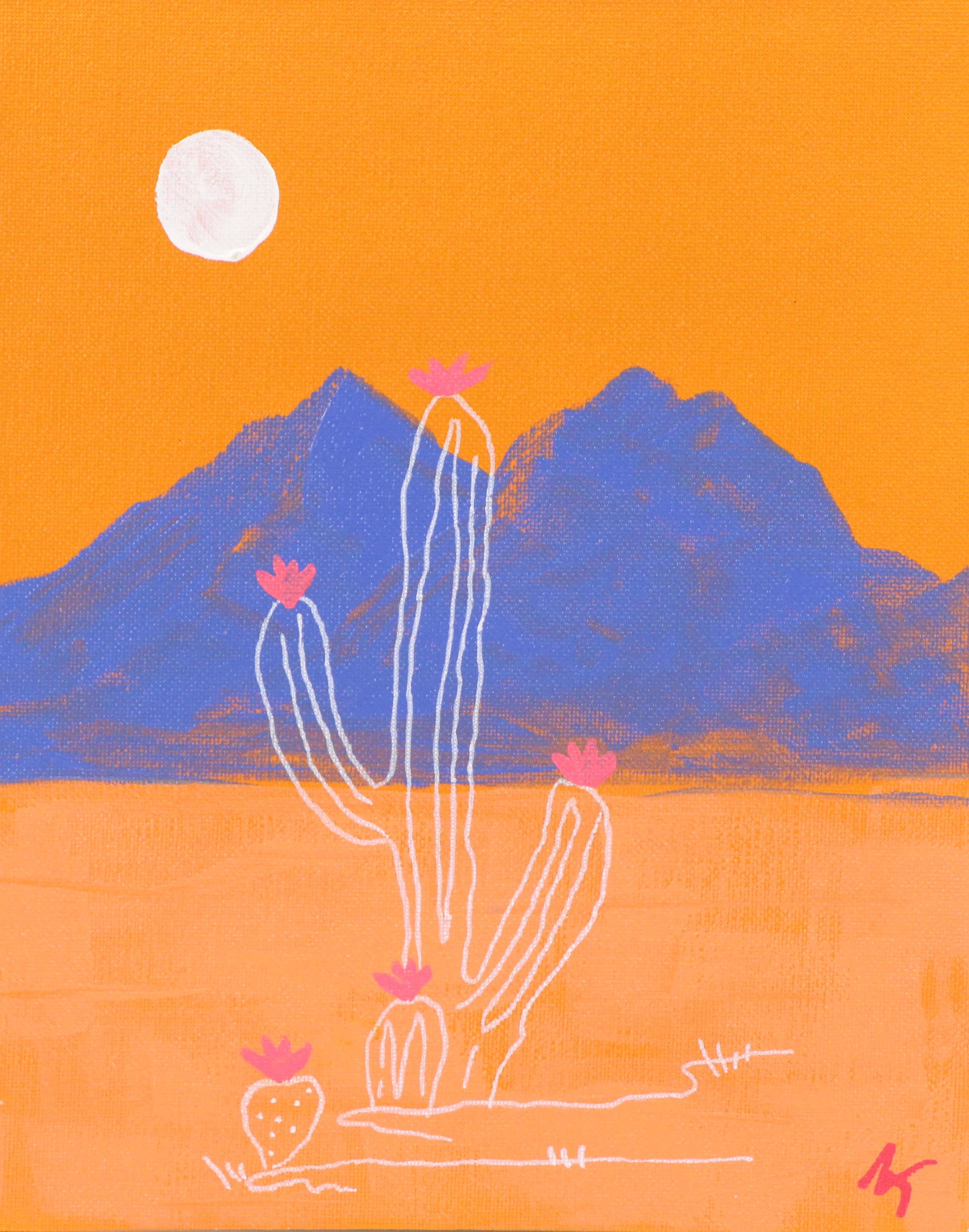 Joshua Ramsey Southwestern Landscape Acrylic Painting, 2024 | EBTH