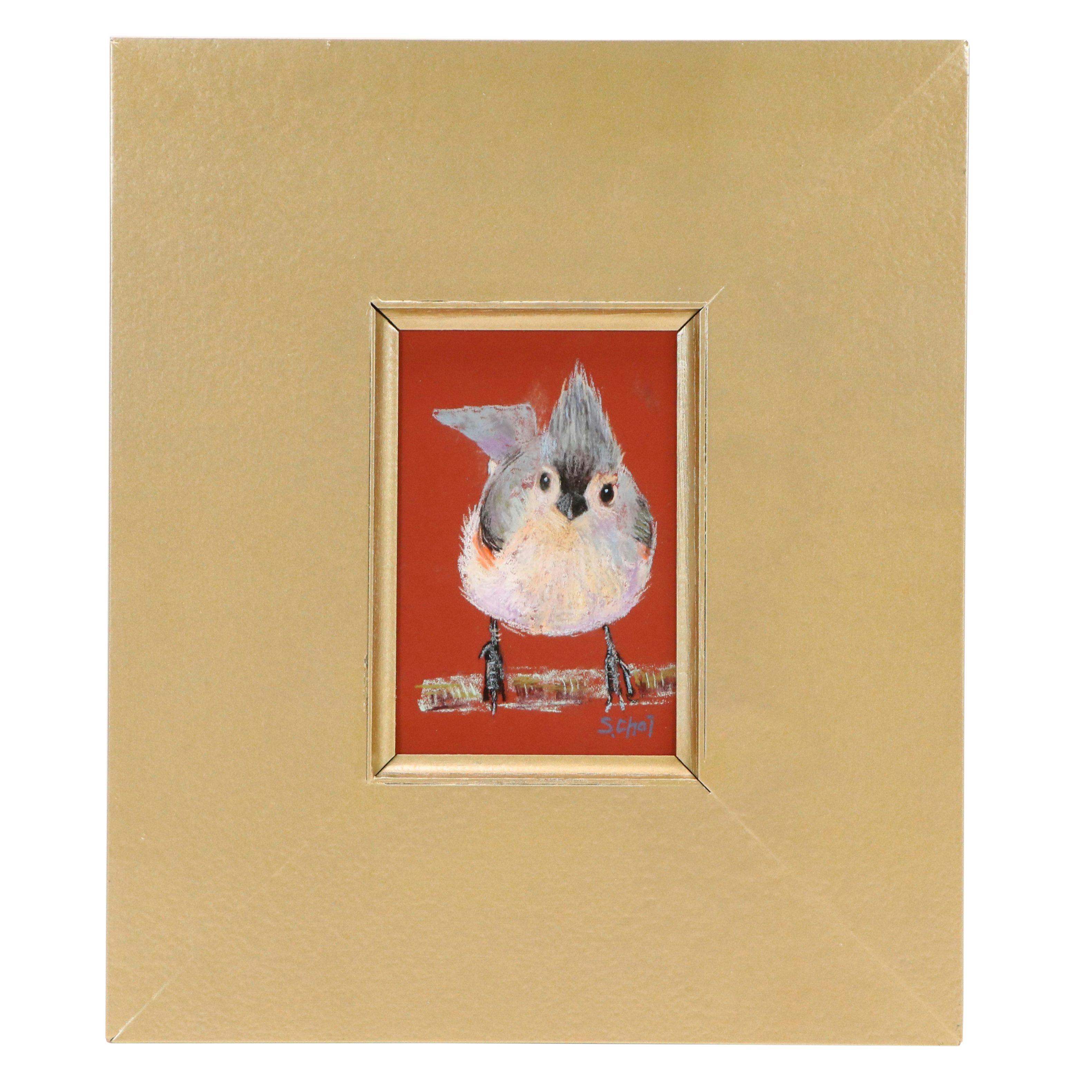 Sunkyung Choi Pastel Drawing of Bird, 21st Century | EBTH