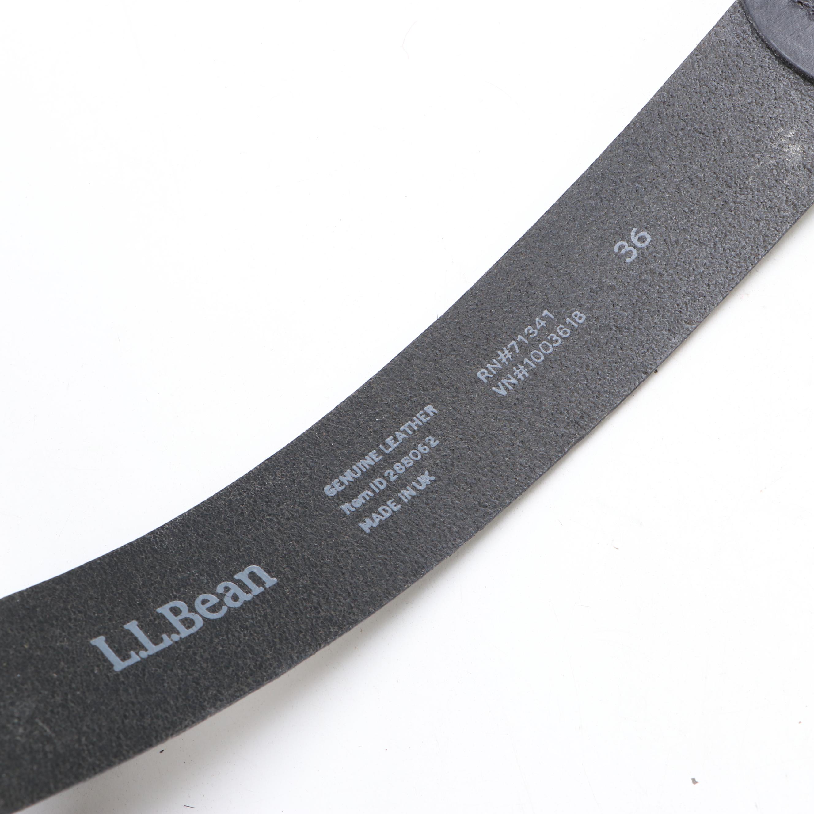 Men's L.L. Bean, Jos. A. Bank, and Other Belts | EBTH