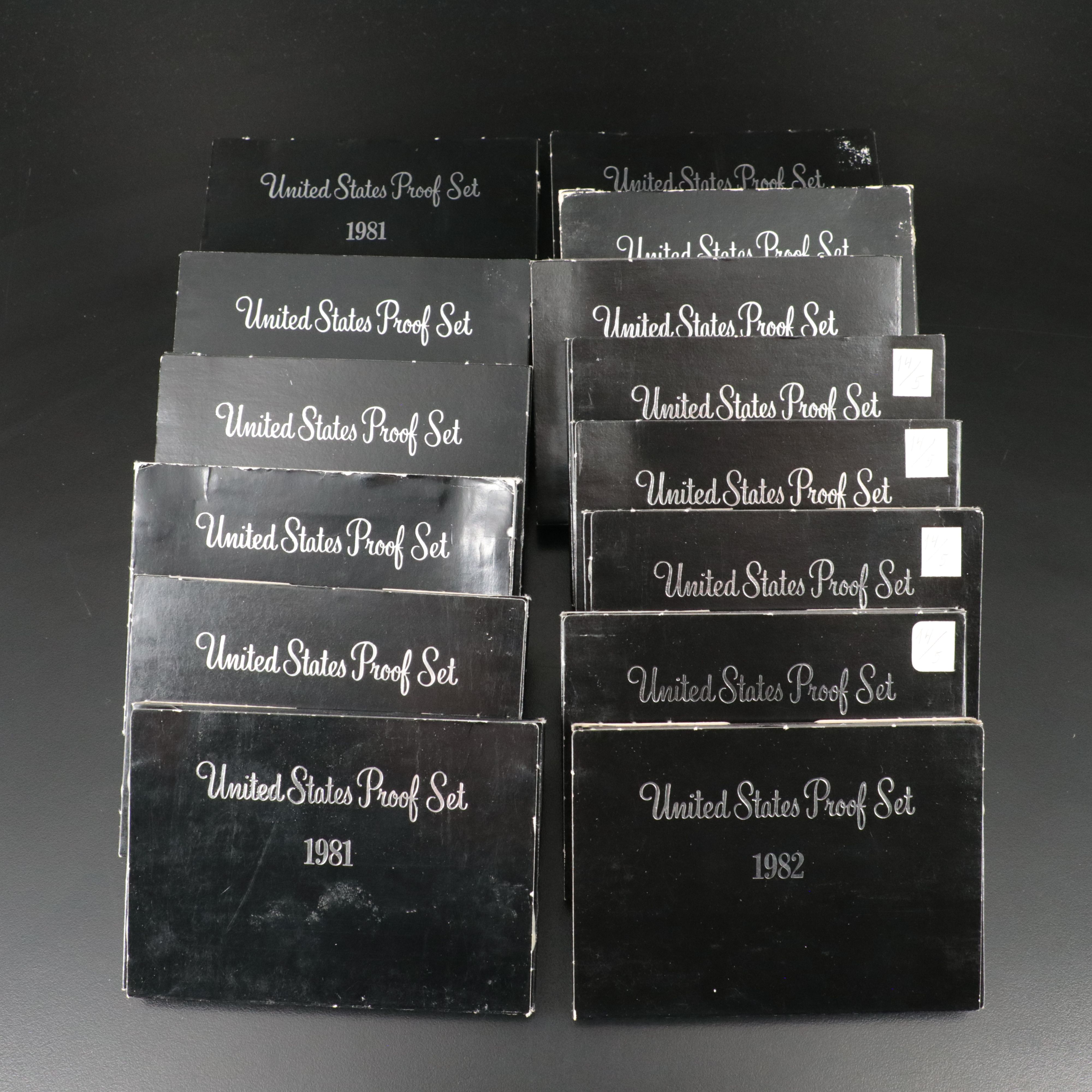 Fourteen United States Modern Proof Sets | EBTH