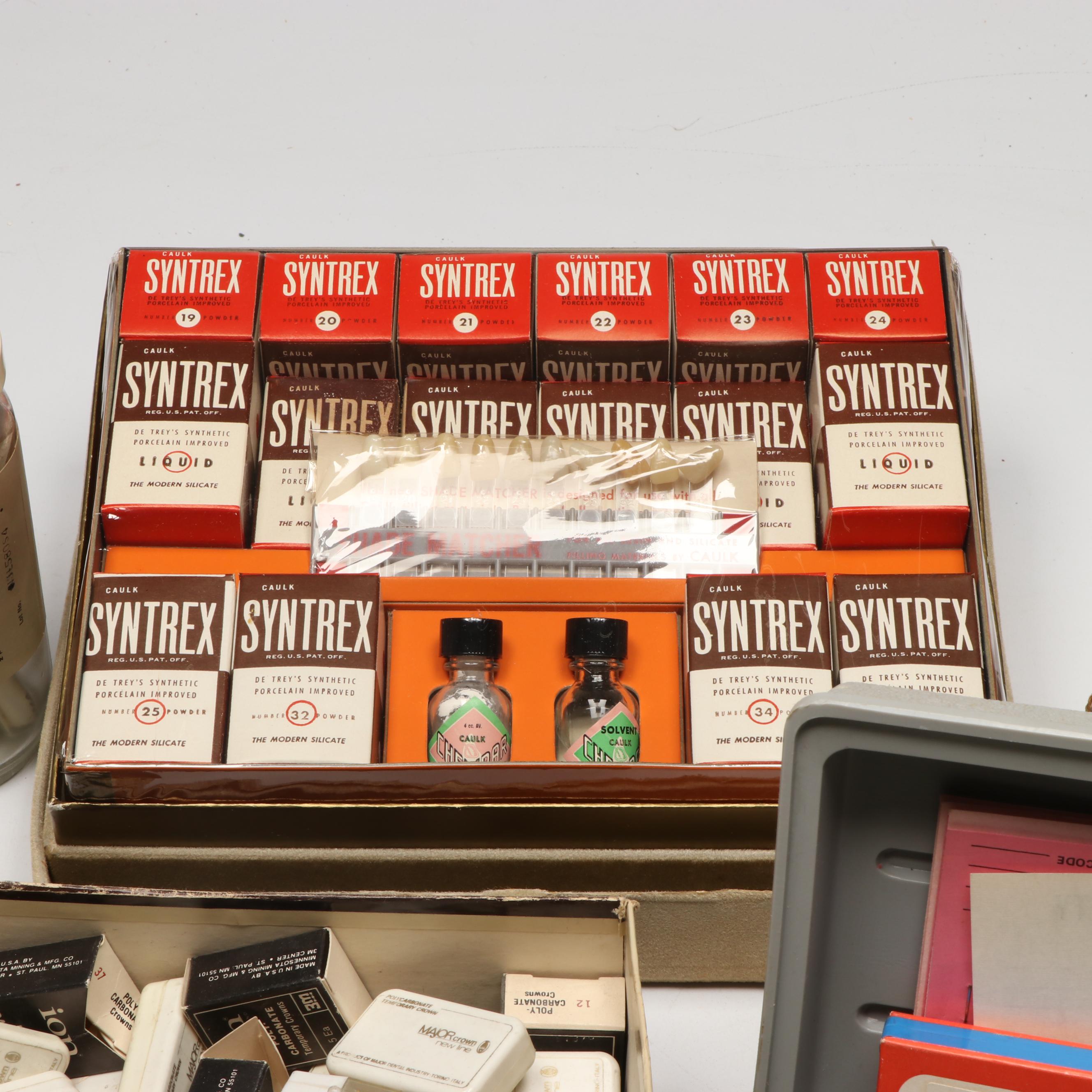 Caulk and Ames Synthetic Porcelain, Needles, Files, and More Dental ...