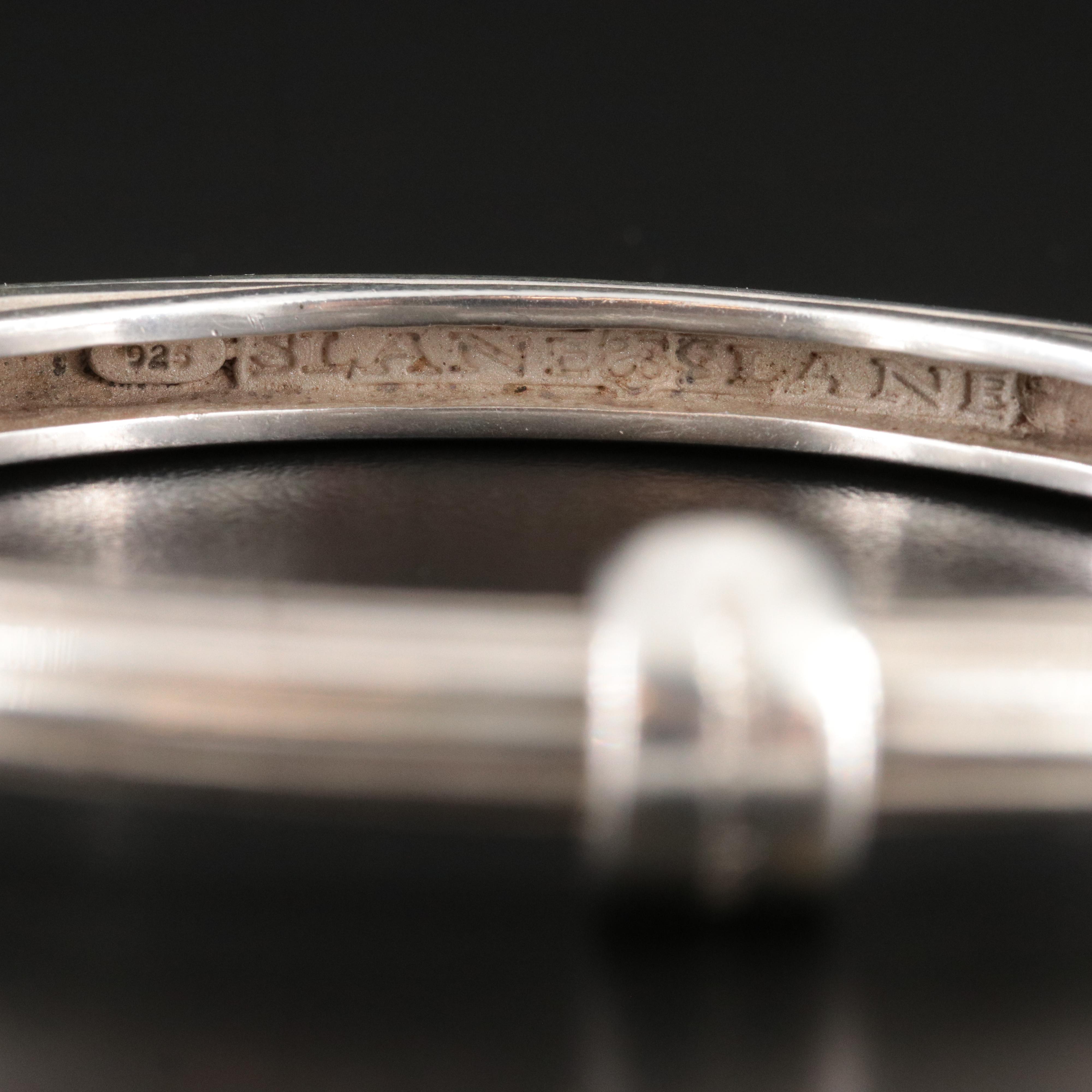 Slane & Slane Sterling Fluted Bangle | EBTH