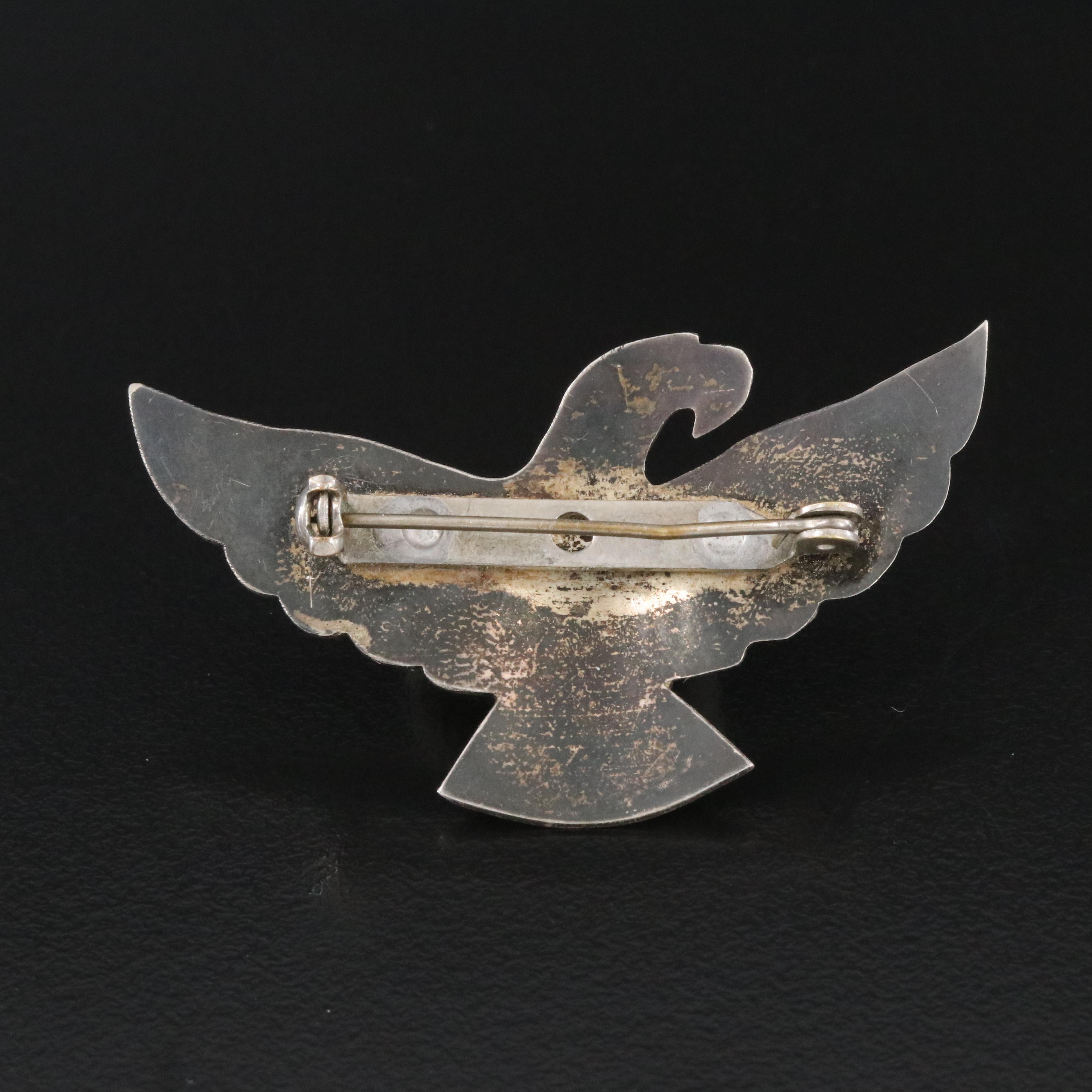 Sterling Eagle Pin | EBTH