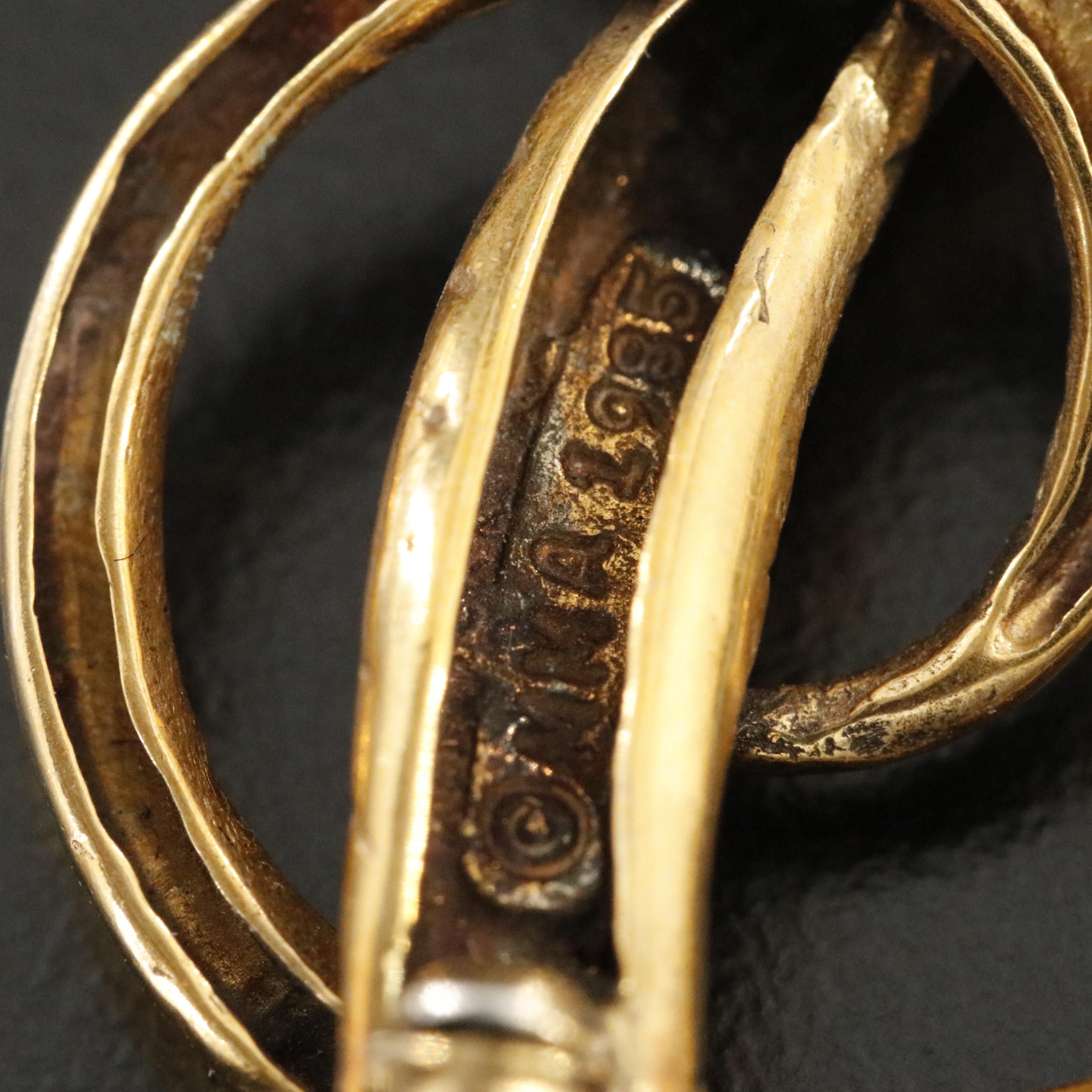 Metropolitan Museum of Art Serpentine Coiled Snake Brooch, 1985 | EBTH