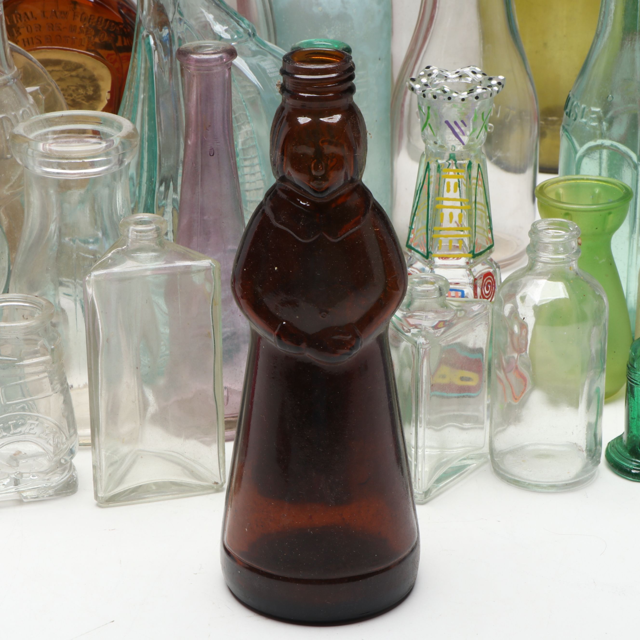 E.G. Booz's Old Cabin Whiskey, with More Beverage, Colored, and Shaped ...