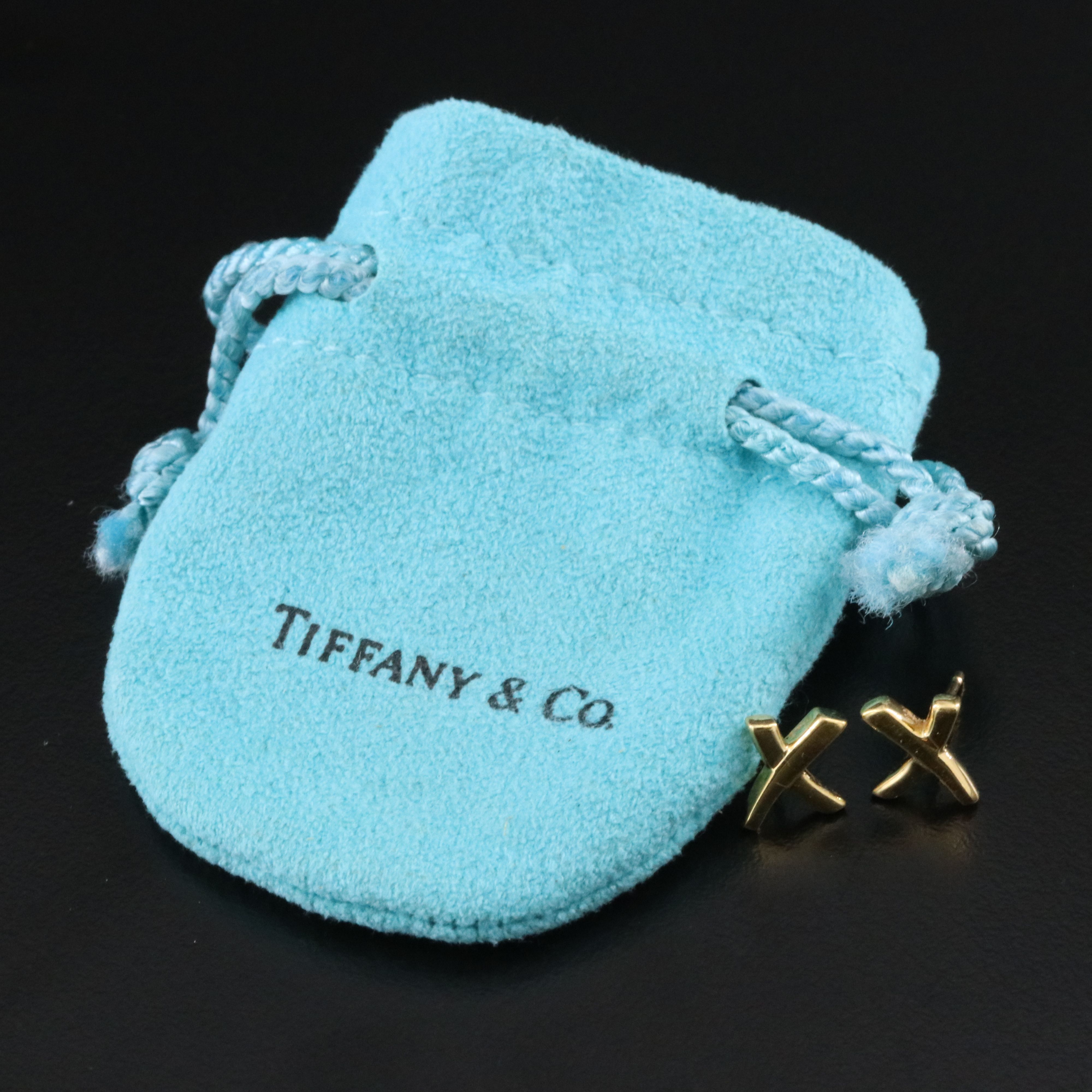 Paloma Picasso for Tiffany & Co. Graffiti X 18K Earrings | EBTH