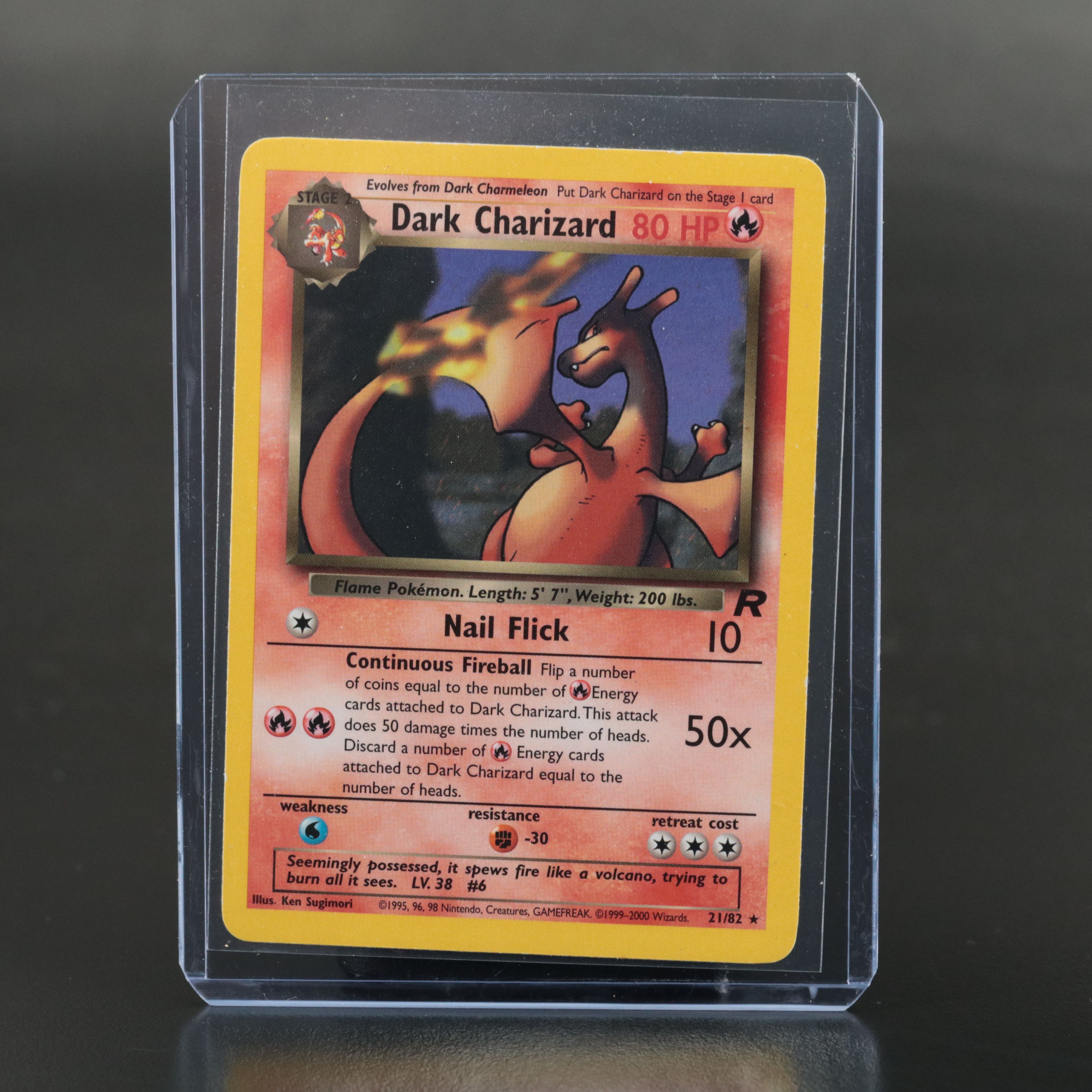 Team Rocket Dark Charizard Pokémon Card | EBTH