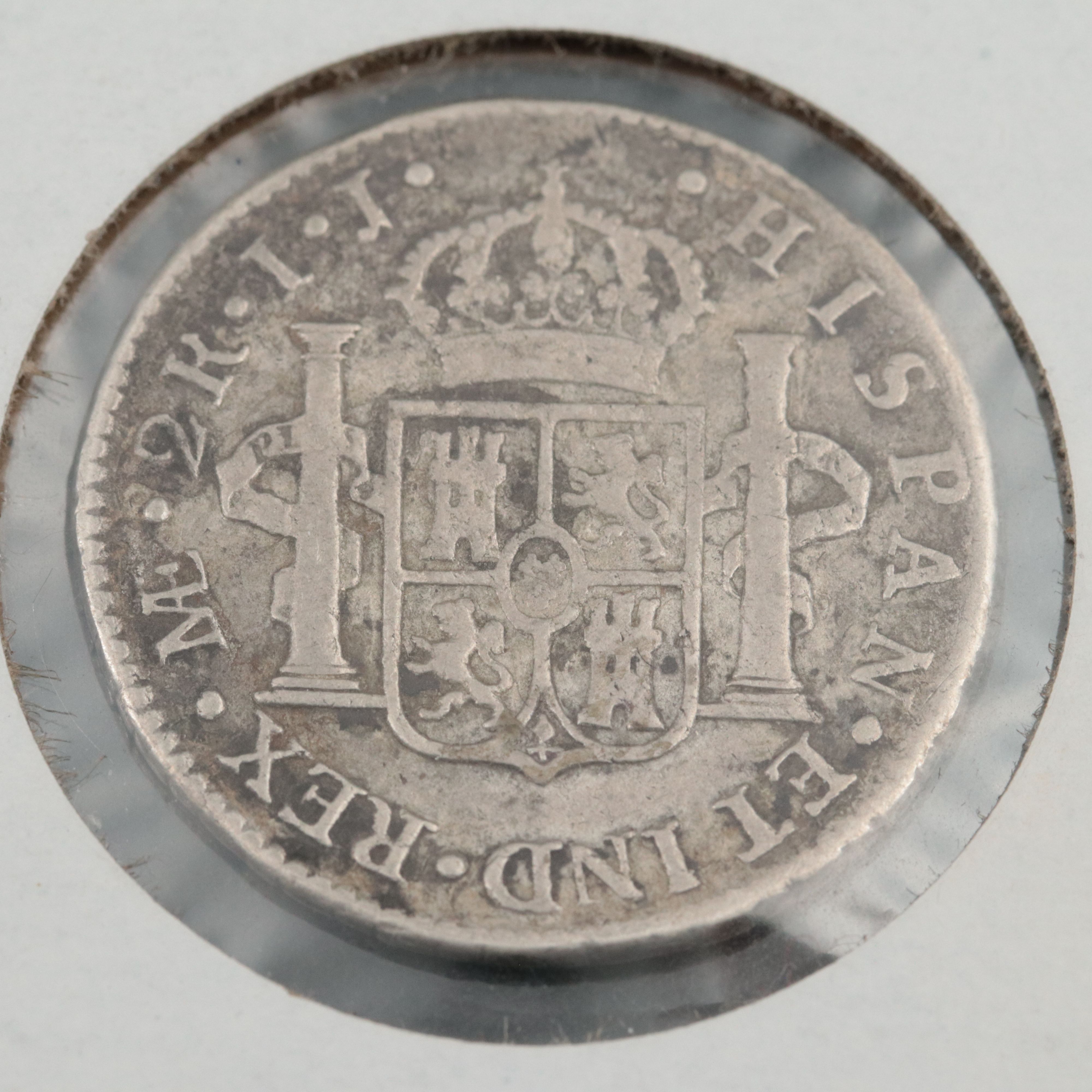 1802 Mexico 2-Reales Silver Coin of Charles IV | EBTH