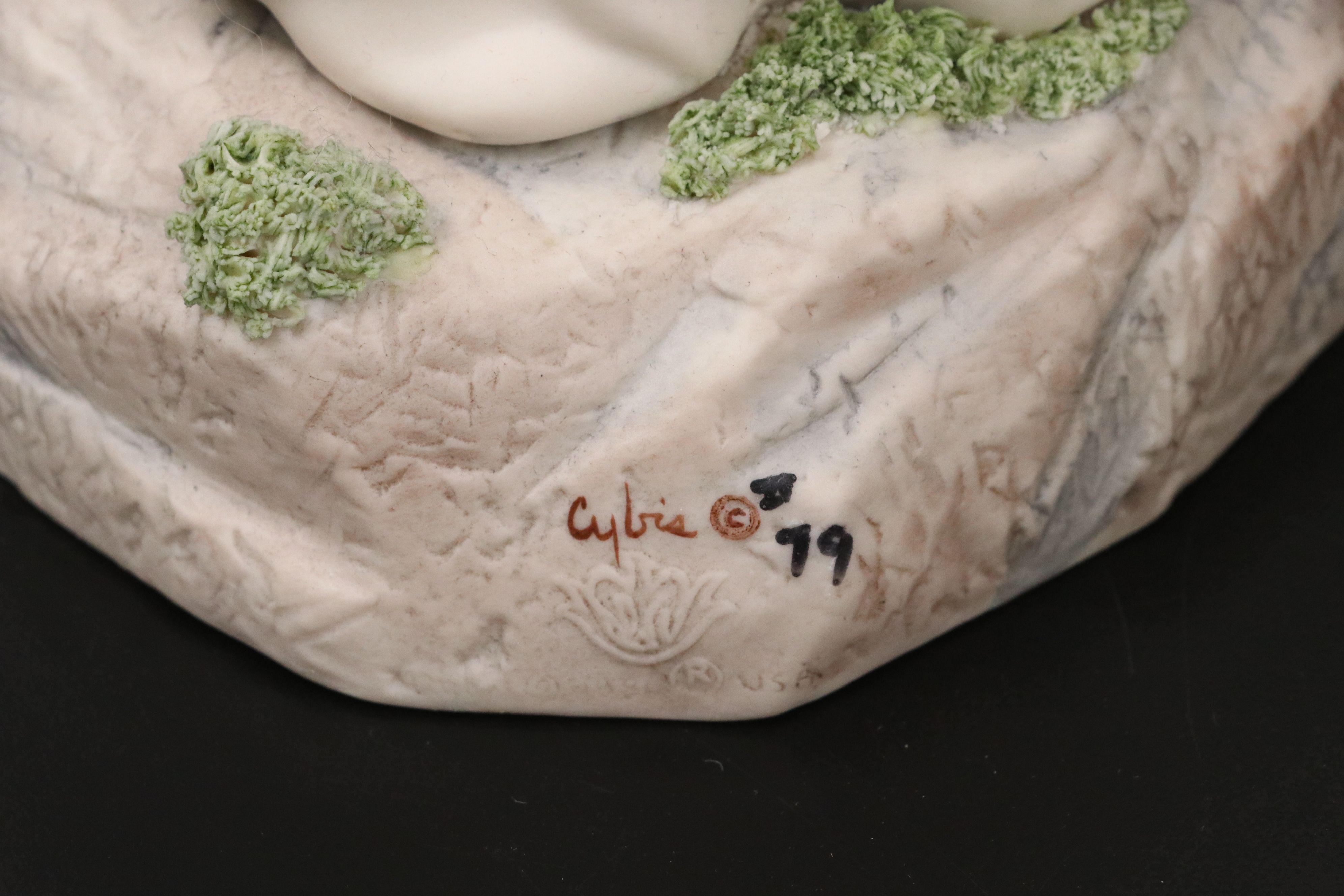 Cybis Figurines Bisque Porcelain Noah and St Peter with Laszlo Ispanky ...