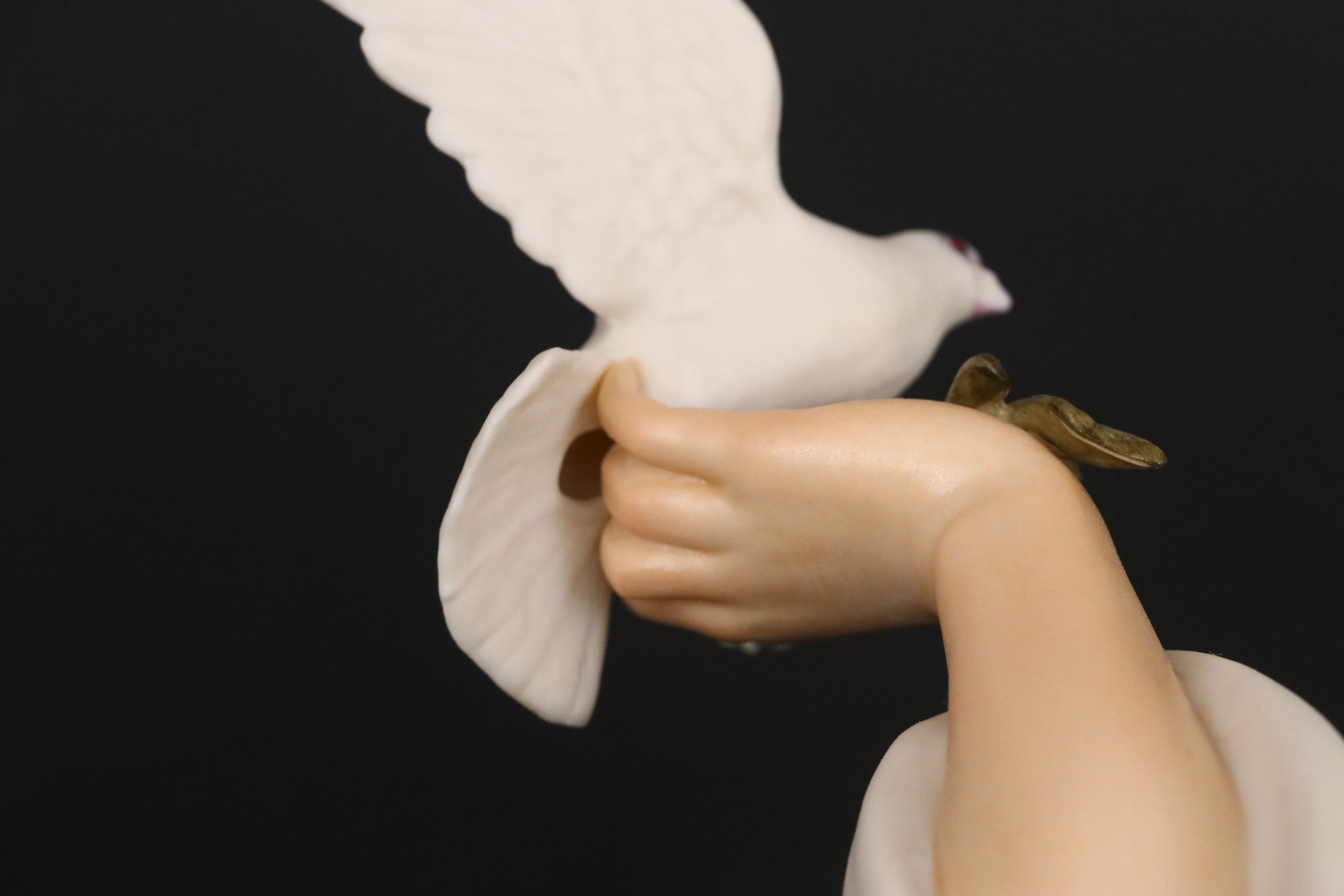 Cybis Figurines Bisque Porcelain Noah and St Peter with Laszlo Ispanky ...