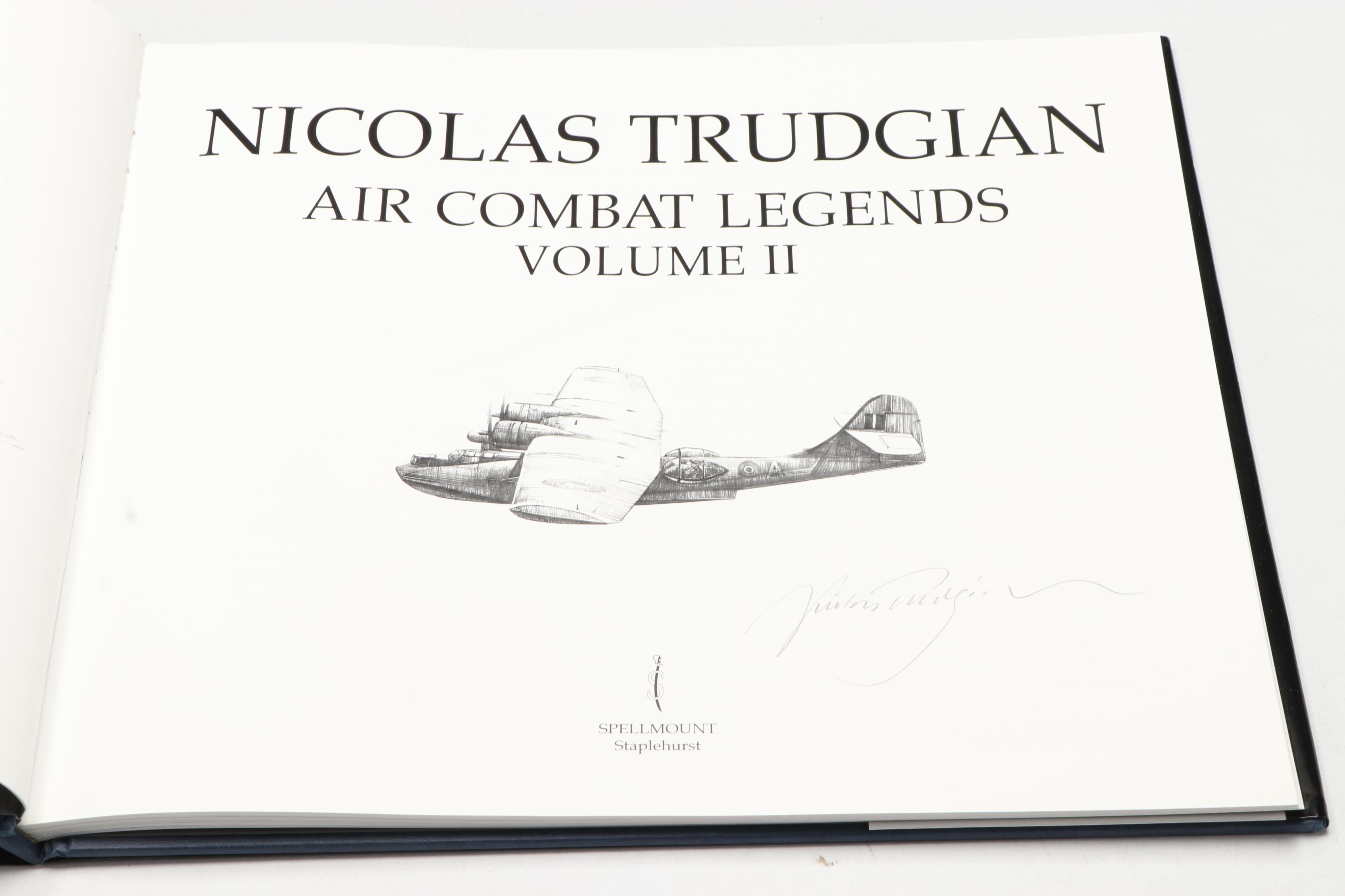 Signed Artist's Proof Portfolio "Air Combat Legends" by Nicolas ...