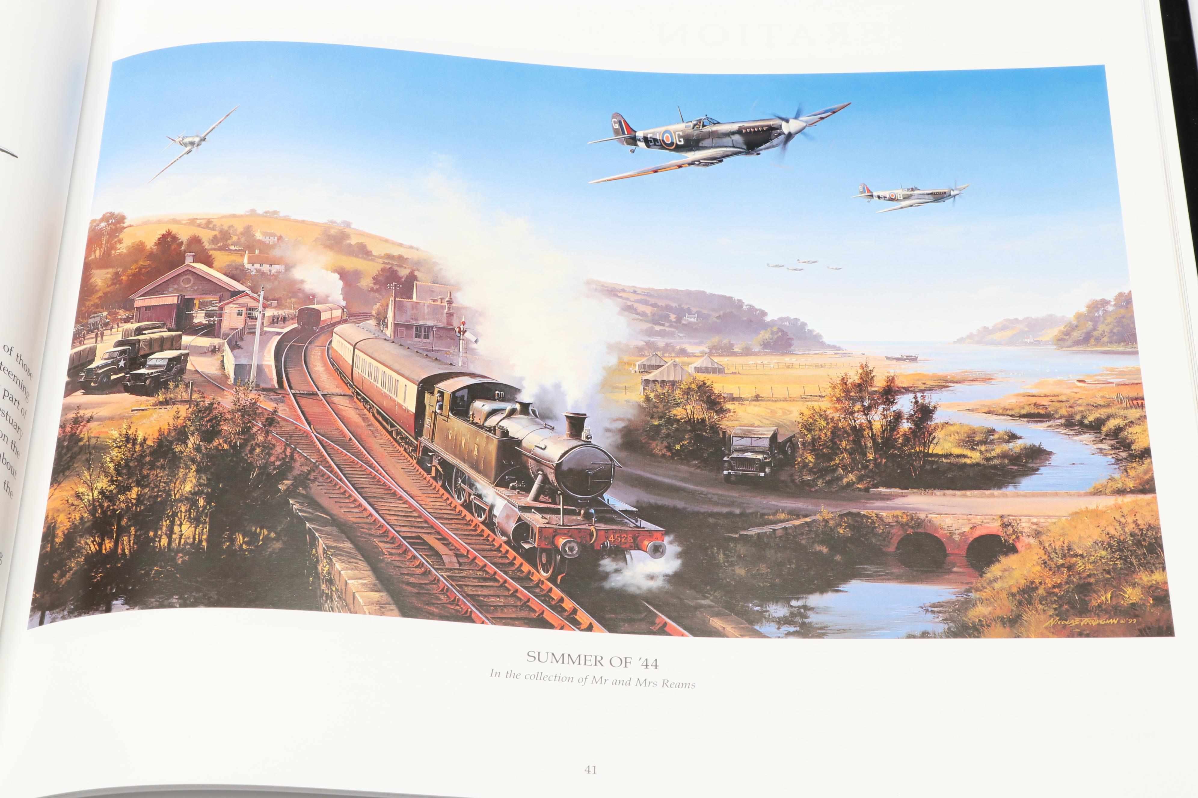 Signed Artist's Proof Portfolio "Air Combat Legends" by Nicolas ...