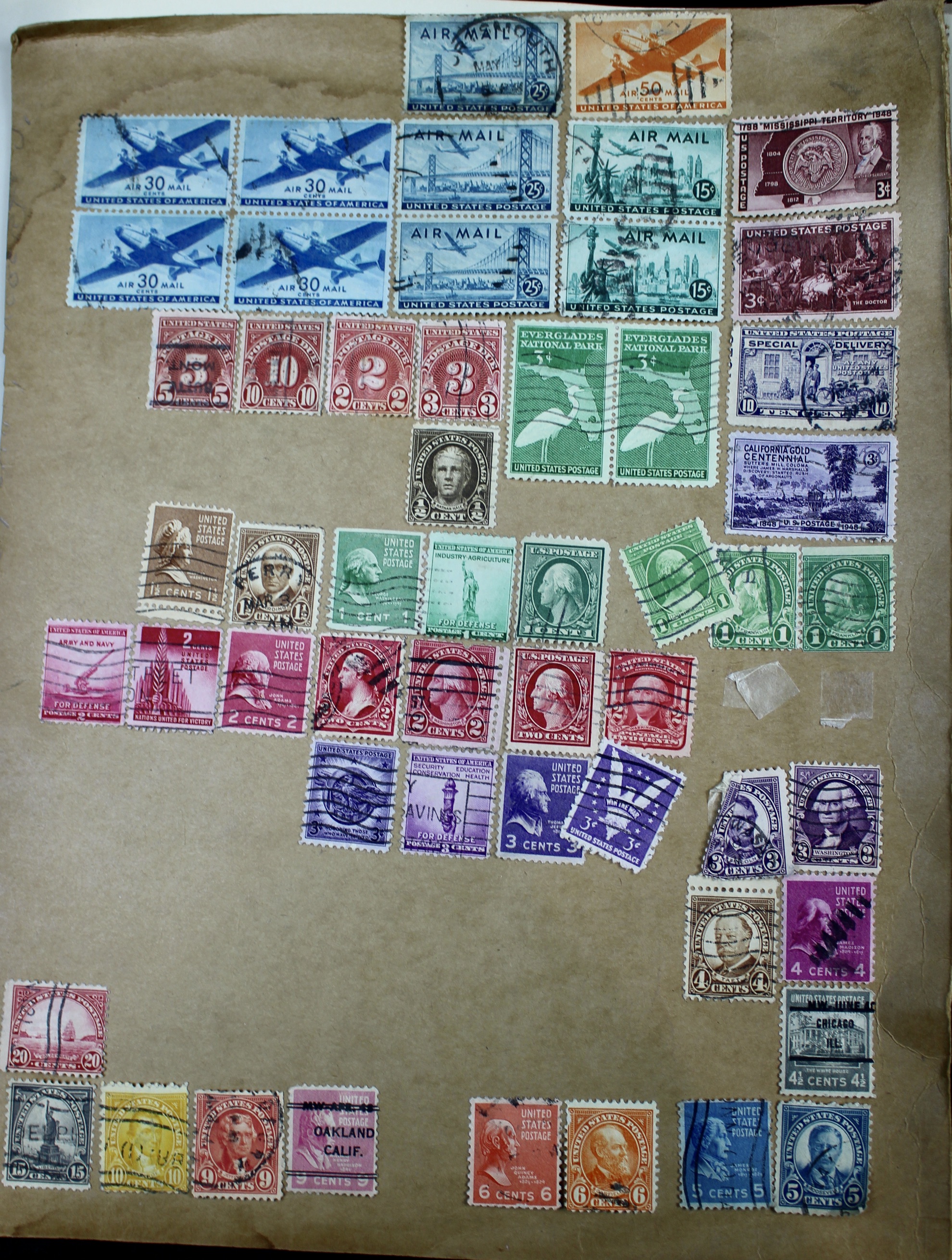 Six Albums of Postage Stamps, U.S. and World | EBTH