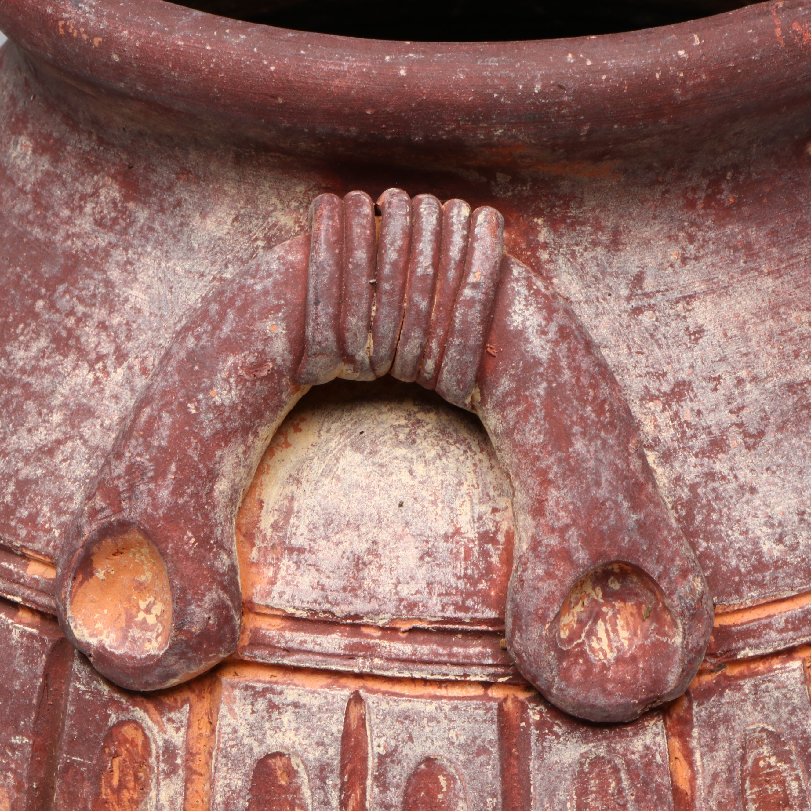 Neoclassical Style Terracotta Vase with Other Studio Pottery Vase | EBTH