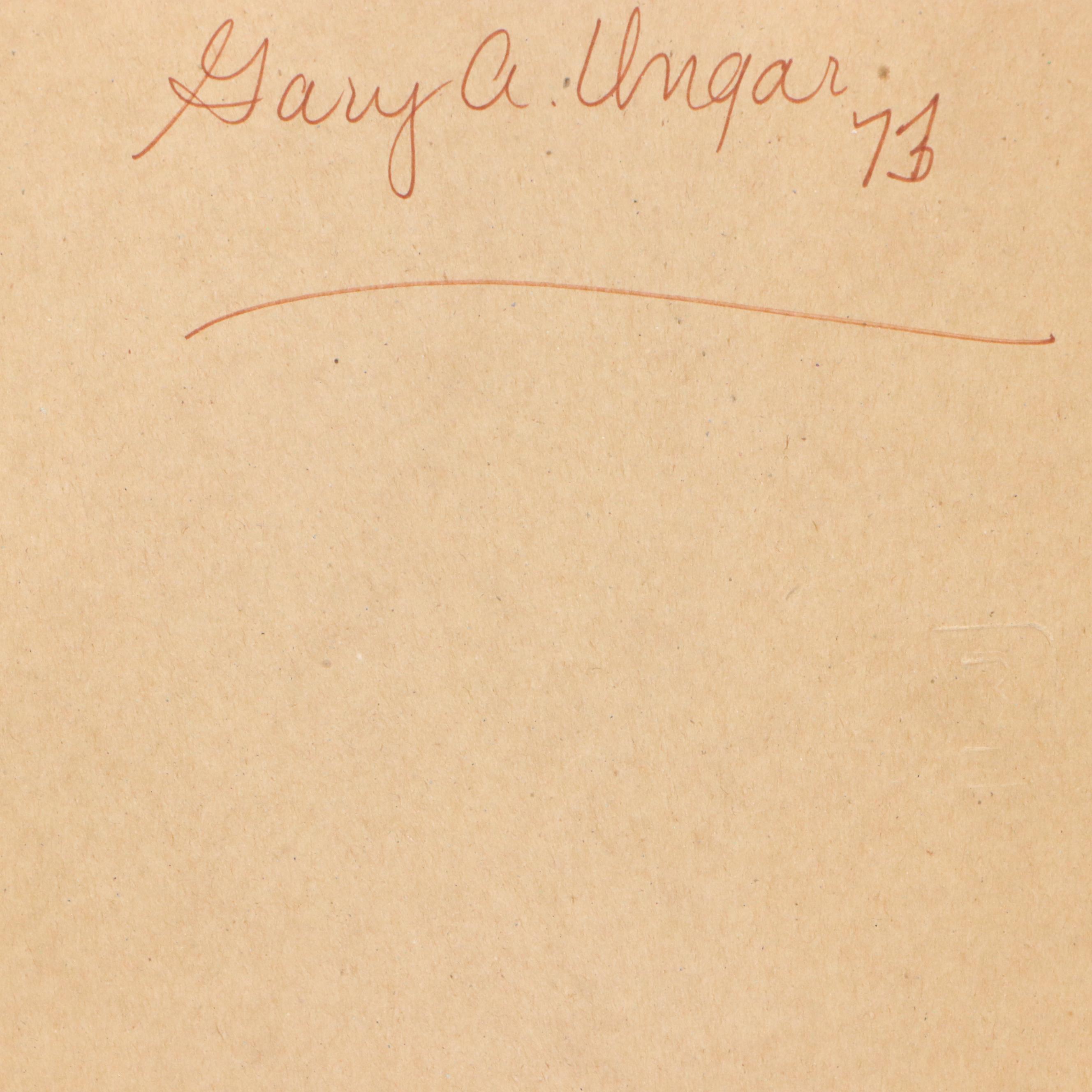 Gary A. Ungar Low Relief Wood Abstract Sculpture, 1973 | EBTH