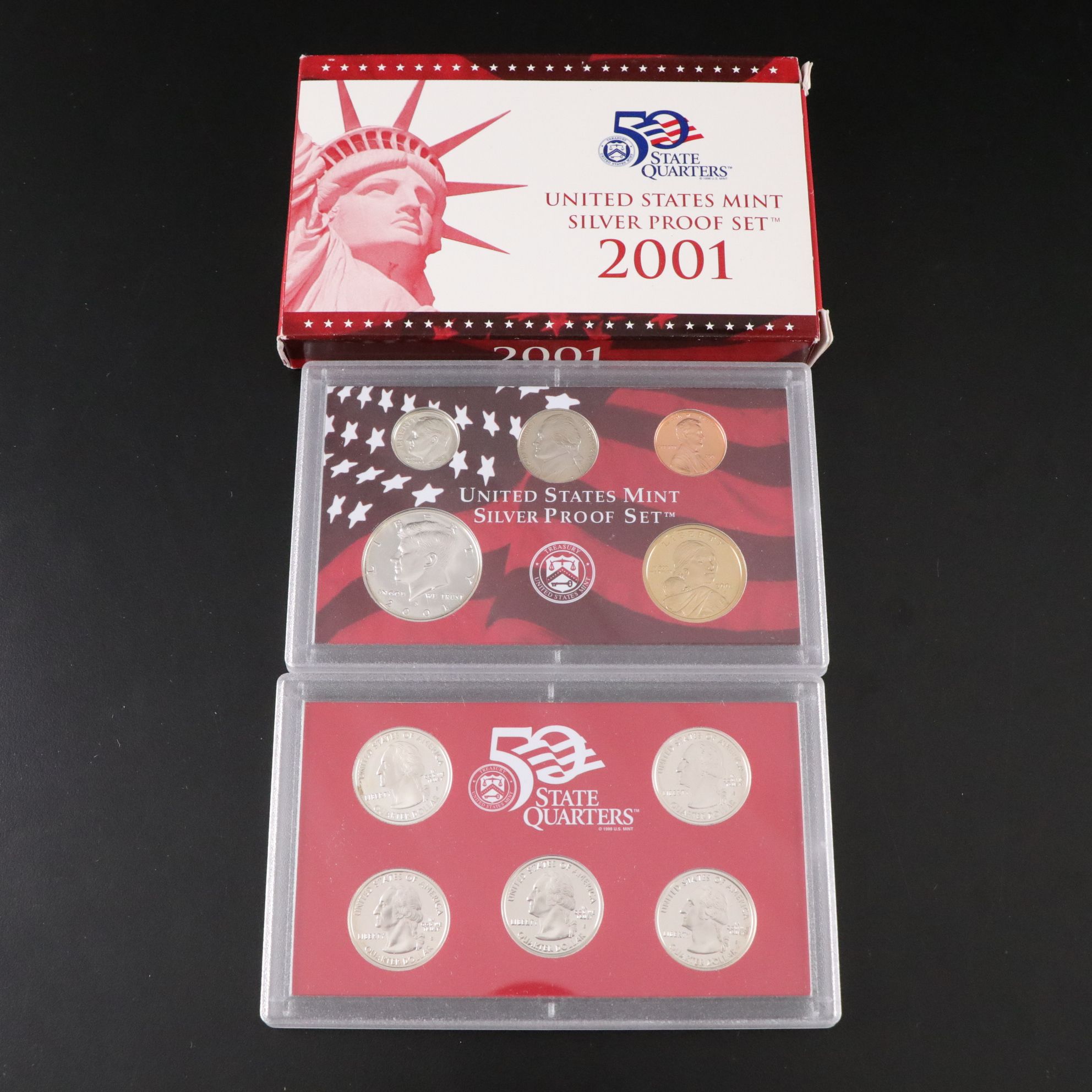 U.S. Mint 1997–2001 Silver Proof Coin Sets & Other Collections | EBTH