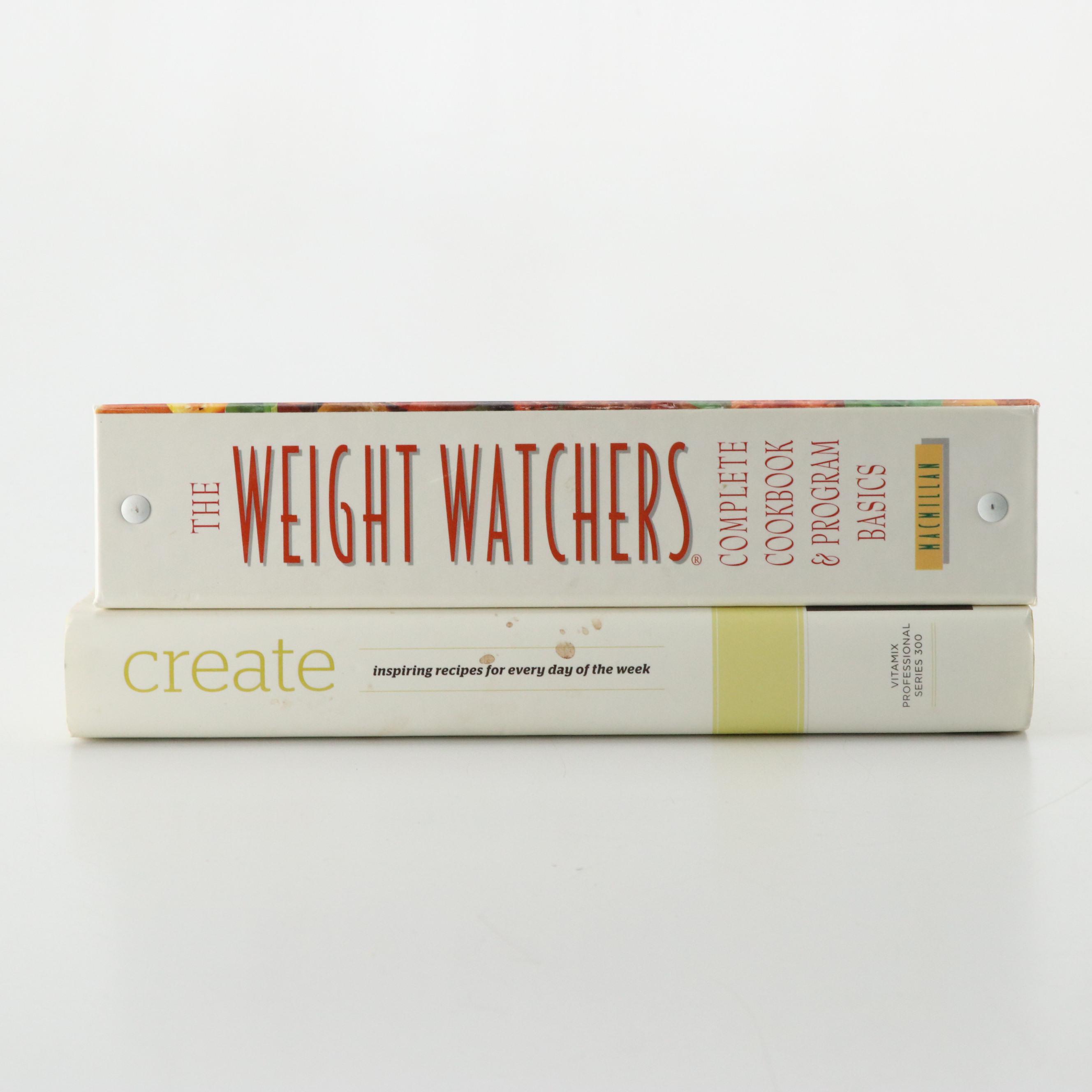 Weight Watches Complete Cookbook & Program Basics W/ Vitamix Create ...