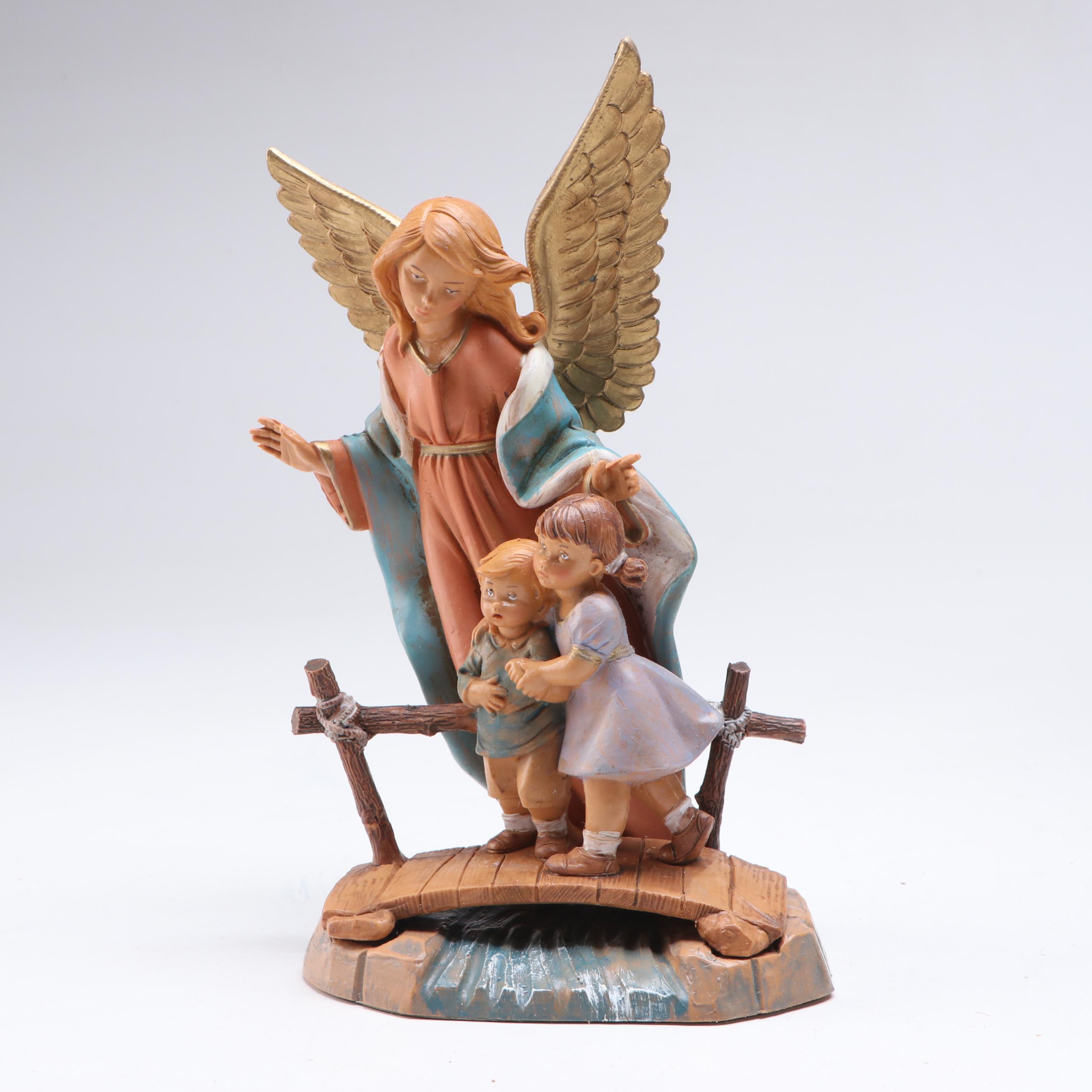 Fontanini Nativity Set with Signed "Jada" and Other Hand-Painted ...