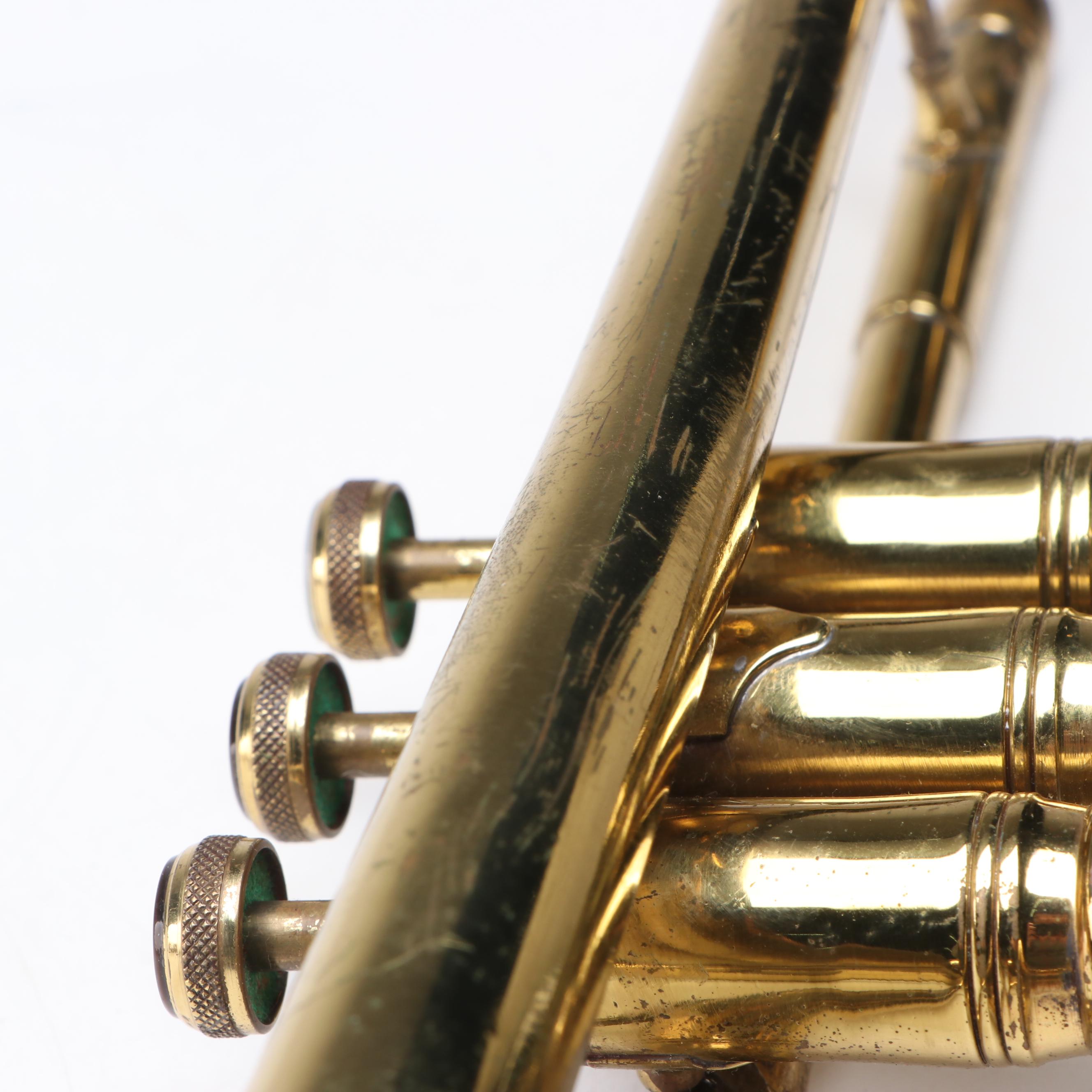 Harry Pedler & Sons "American Triumph" Brass Trumpet with Case | EBTH