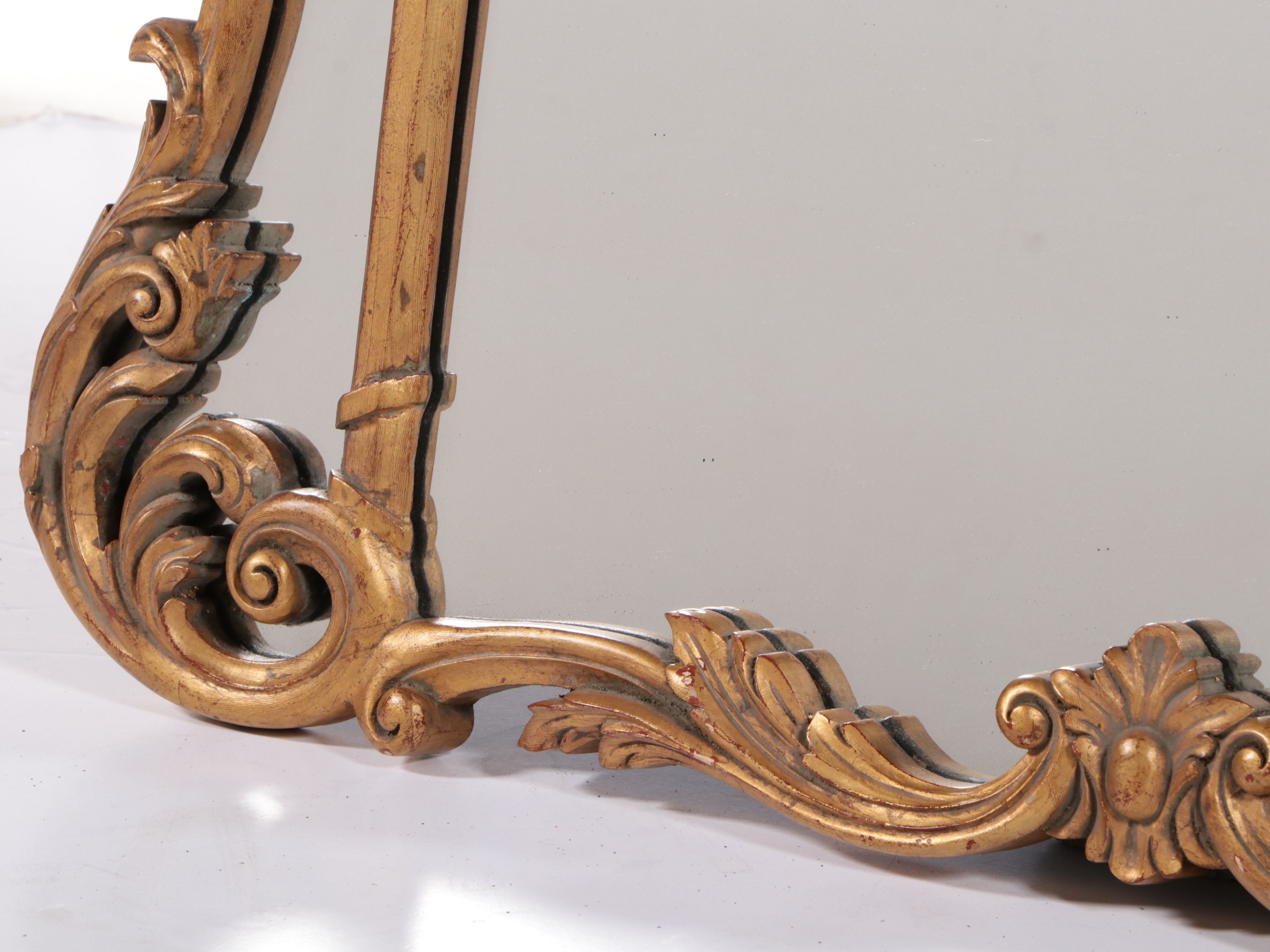 The Classique Collection "Duchess" Rococo Style Gilt Overmantel Mirror ...