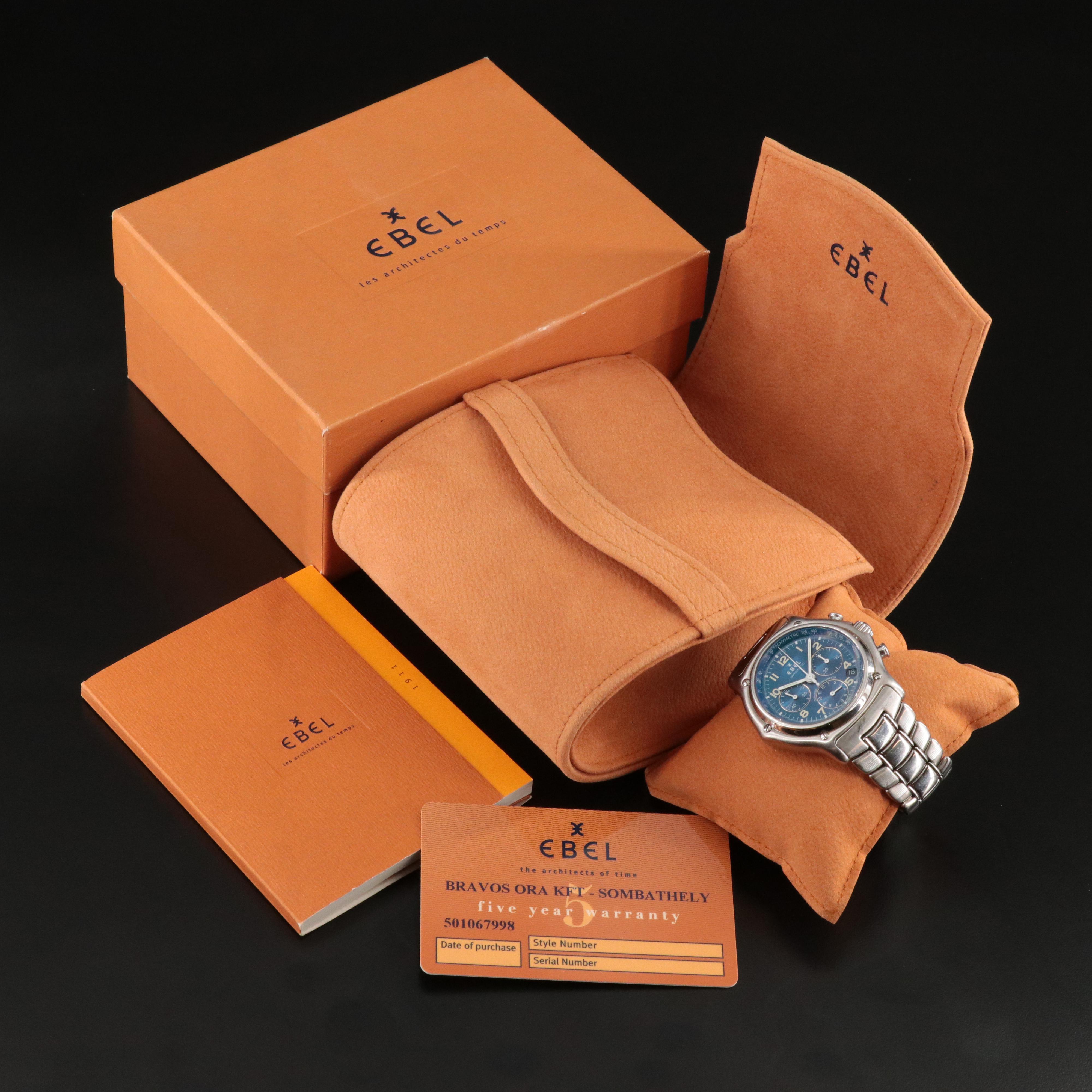 Ebel 1911 Le Modulor Chronograph Watch | EBTH